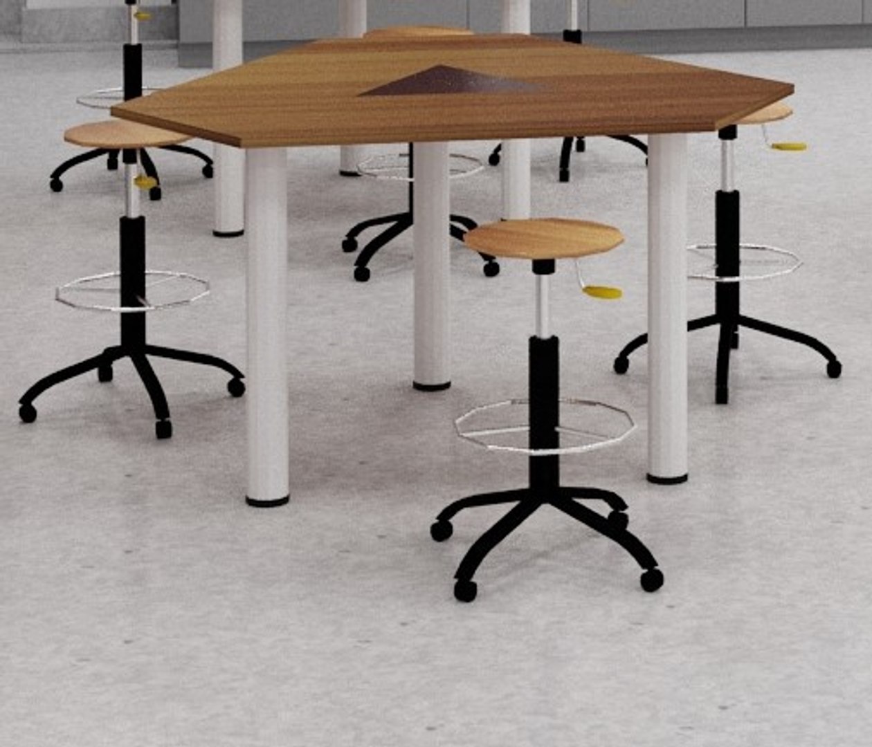 Lab Stool Model - TurboSquid 1785709