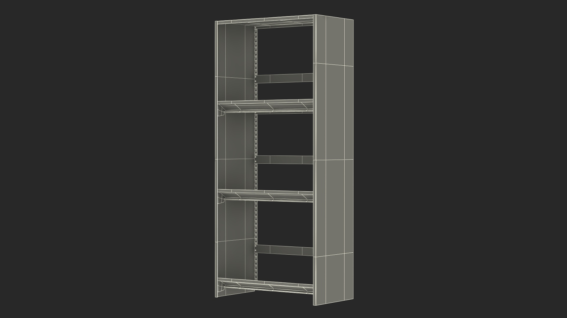 Garage Storage Rack 3D Model - TurboSquid 2388720