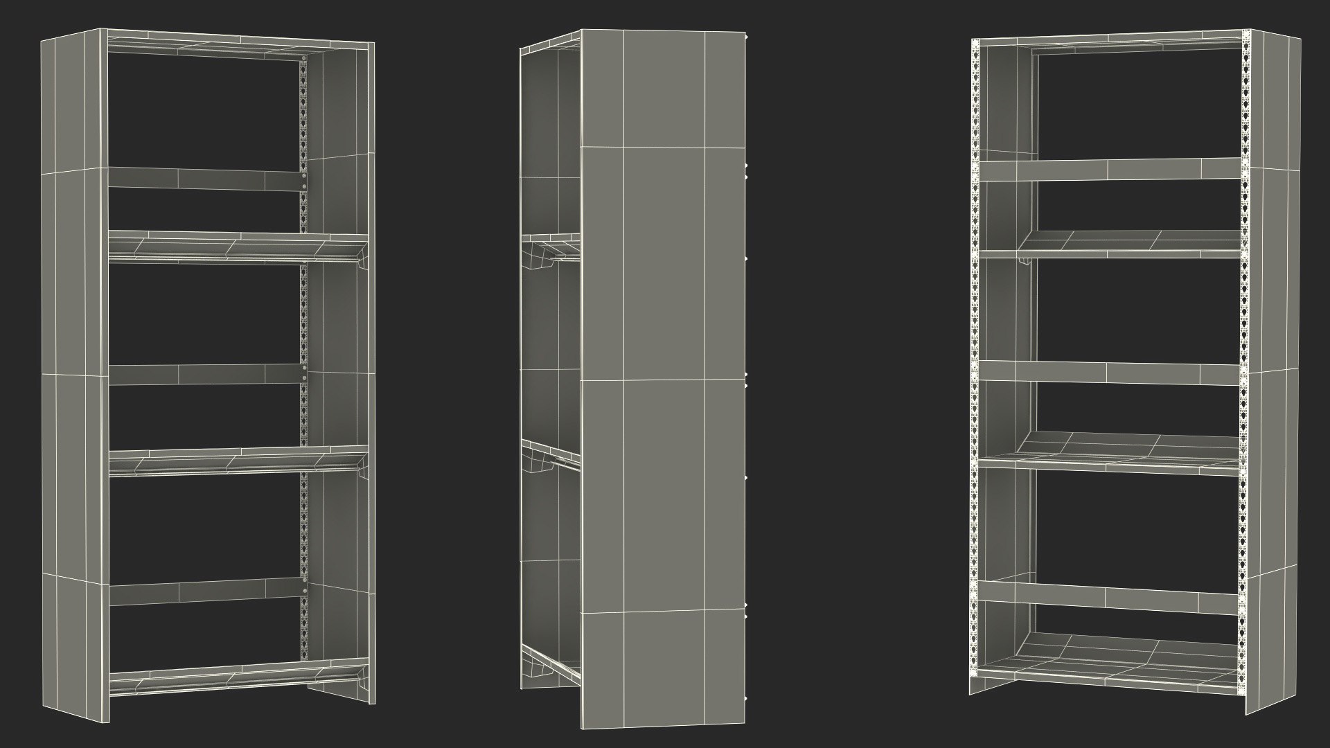 Garage Storage Rack 3D Model - TurboSquid 2388720