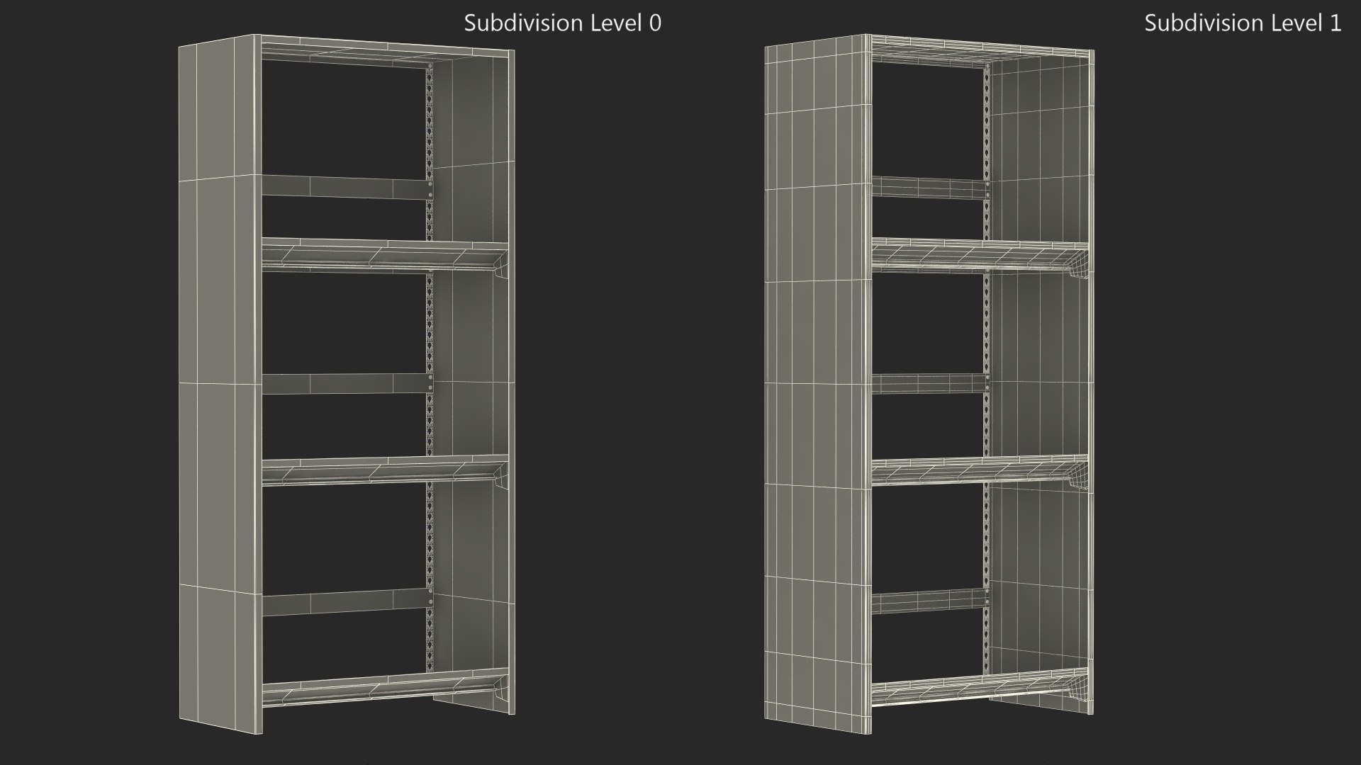 Garage Storage Rack 3D Model - TurboSquid 2388720