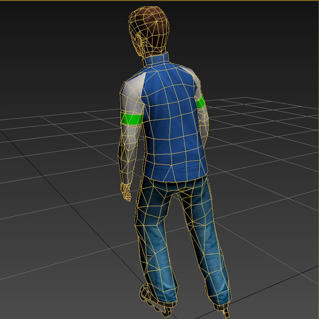3d Model Boy Man