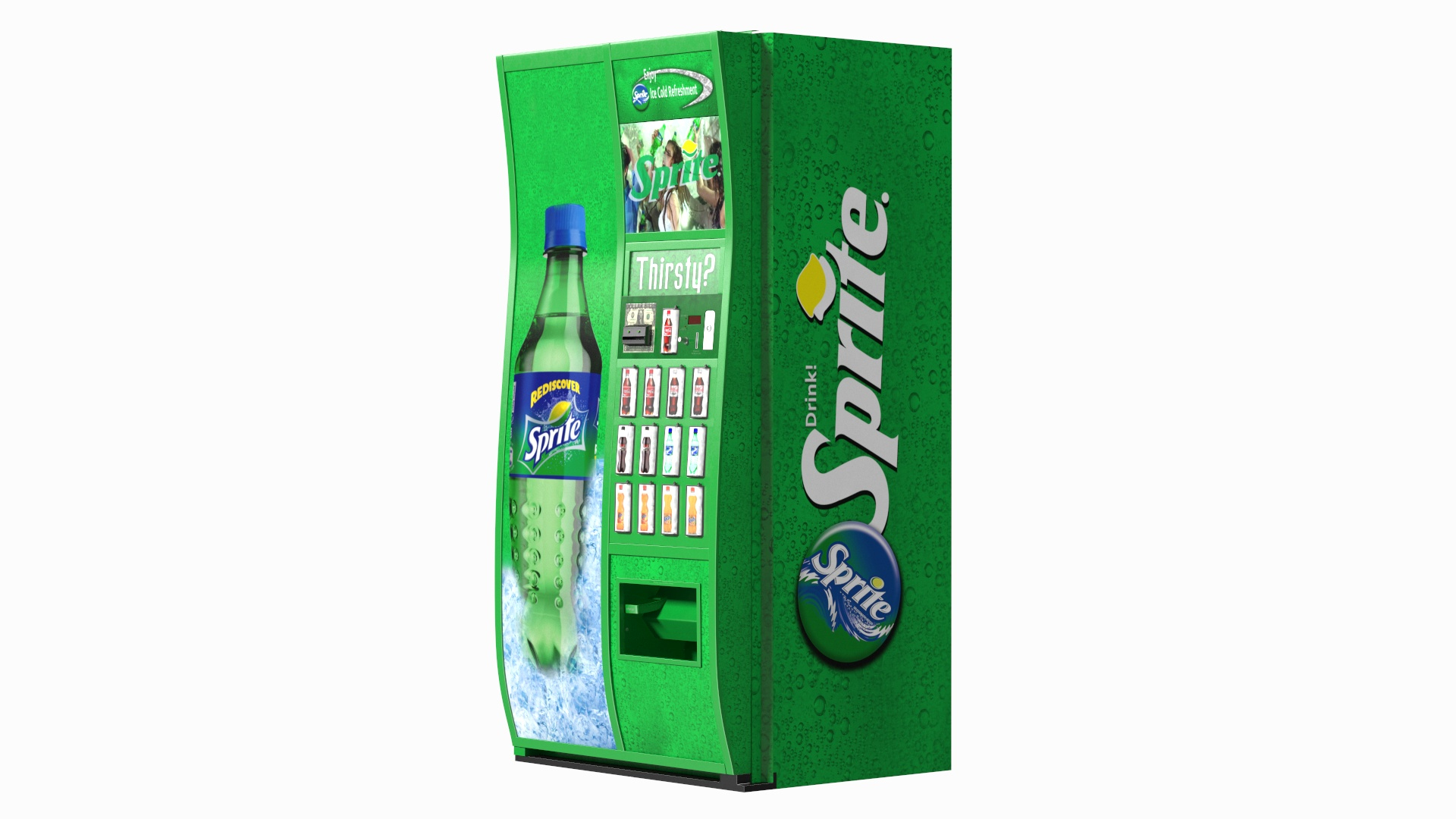3D Cold Soda Vending Machine model - TurboSquid 2138040
