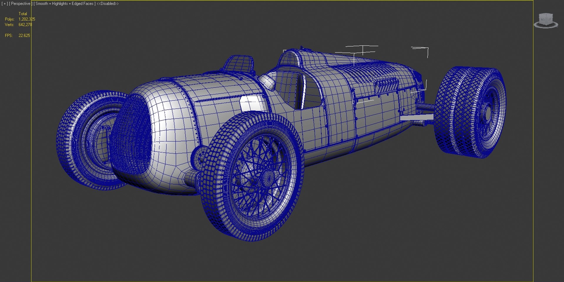 3d Auto Union Type C Model