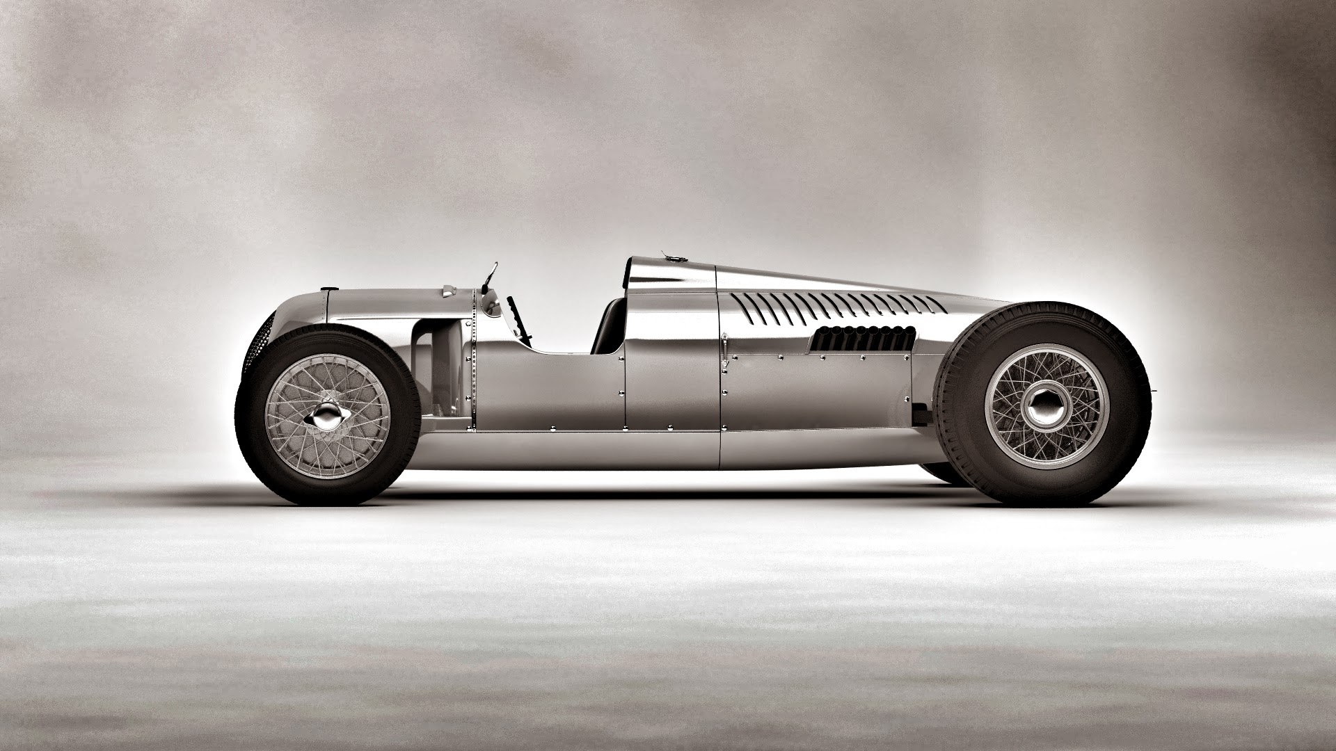 3d Auto Union Type C Model