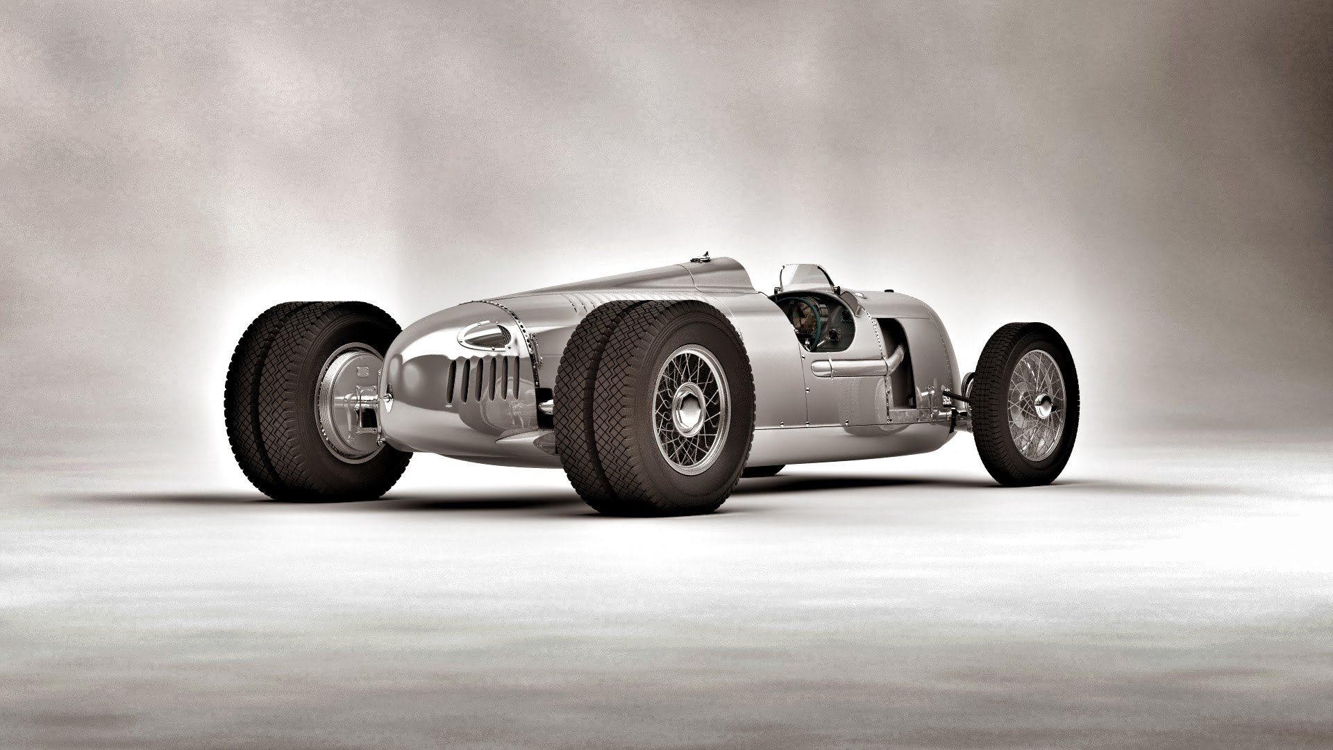 3d Auto Union Type C Model