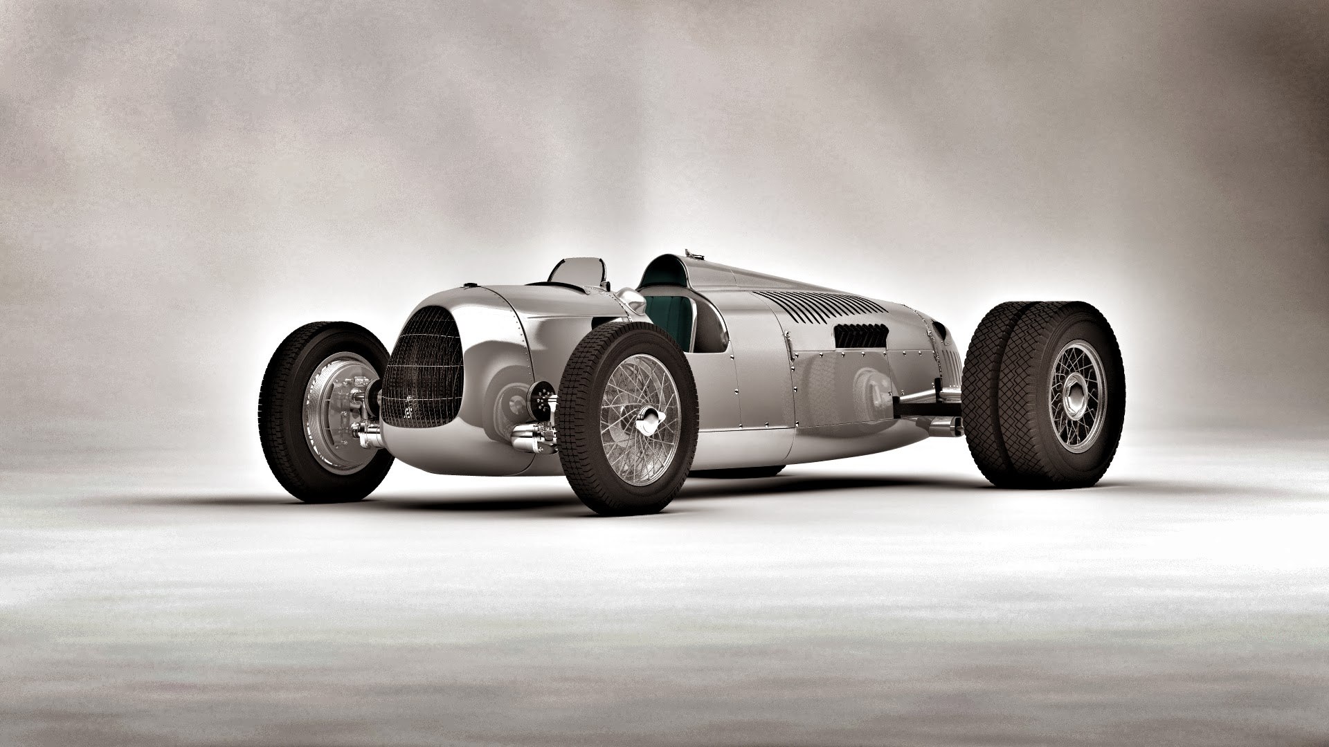 3d Auto Union Type C Model