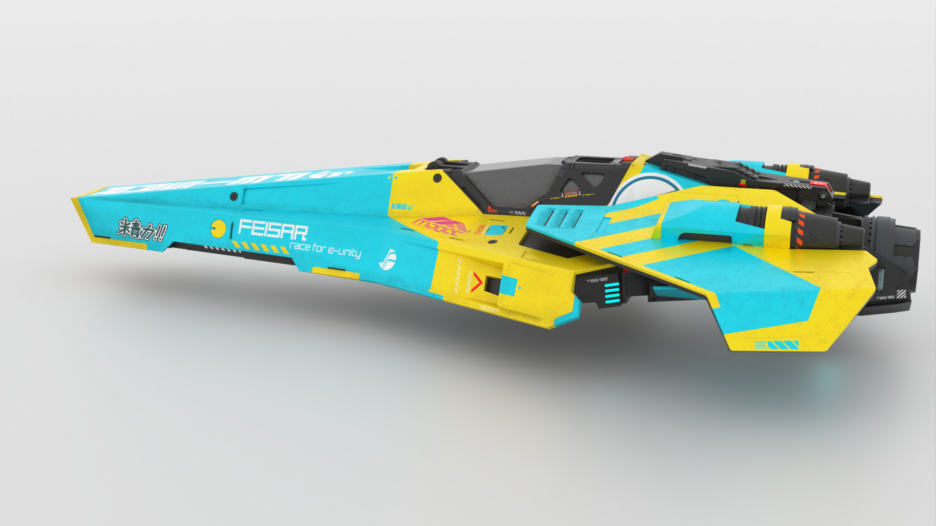 Feisar Prototype 3D Model - TurboSquid 2104929