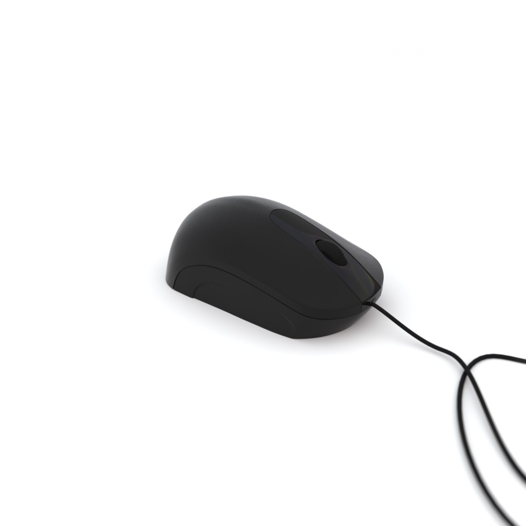 3d Model Computer Mouse