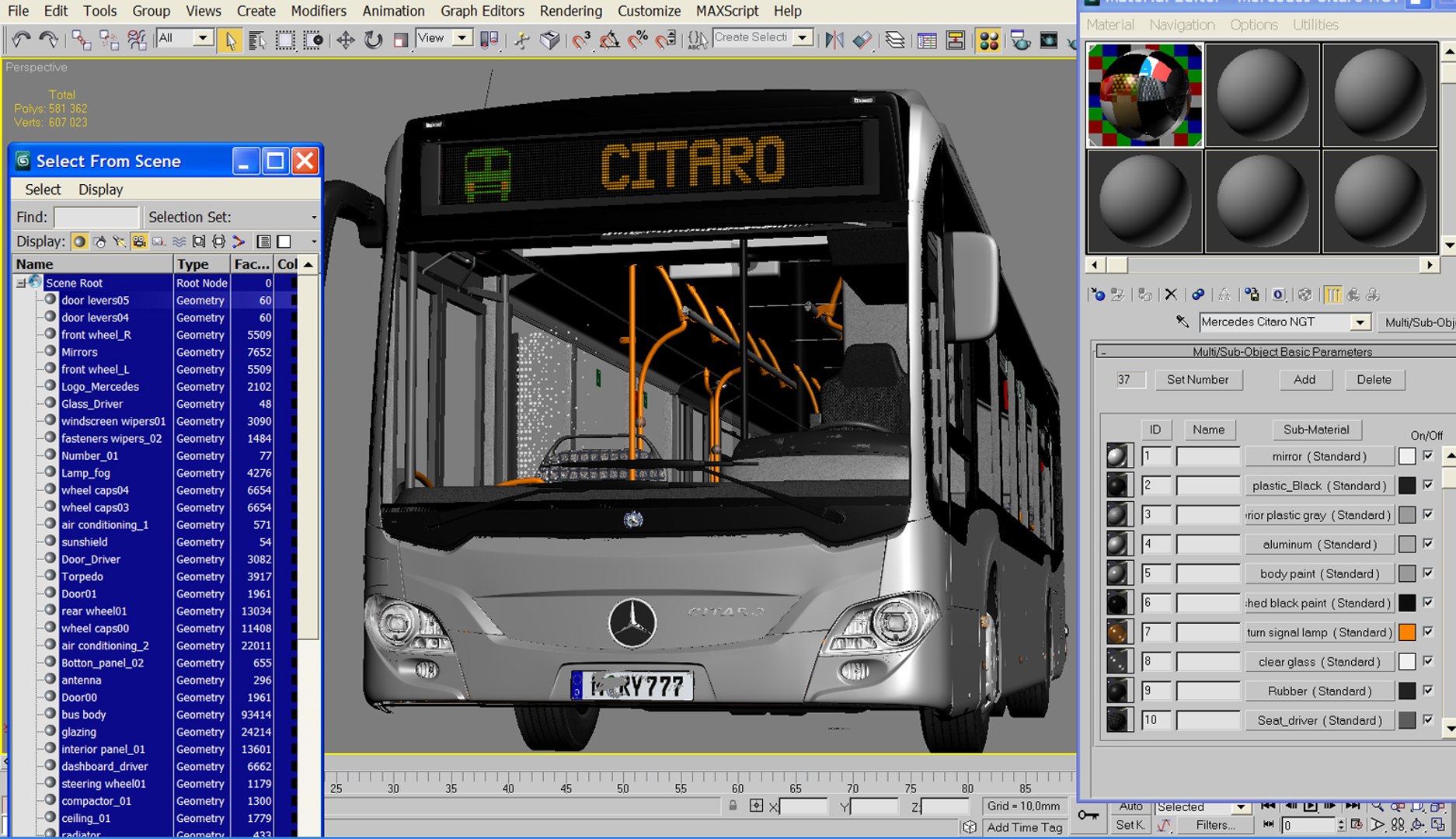 Citaro ngt 3D model - TurboSquid 1160768