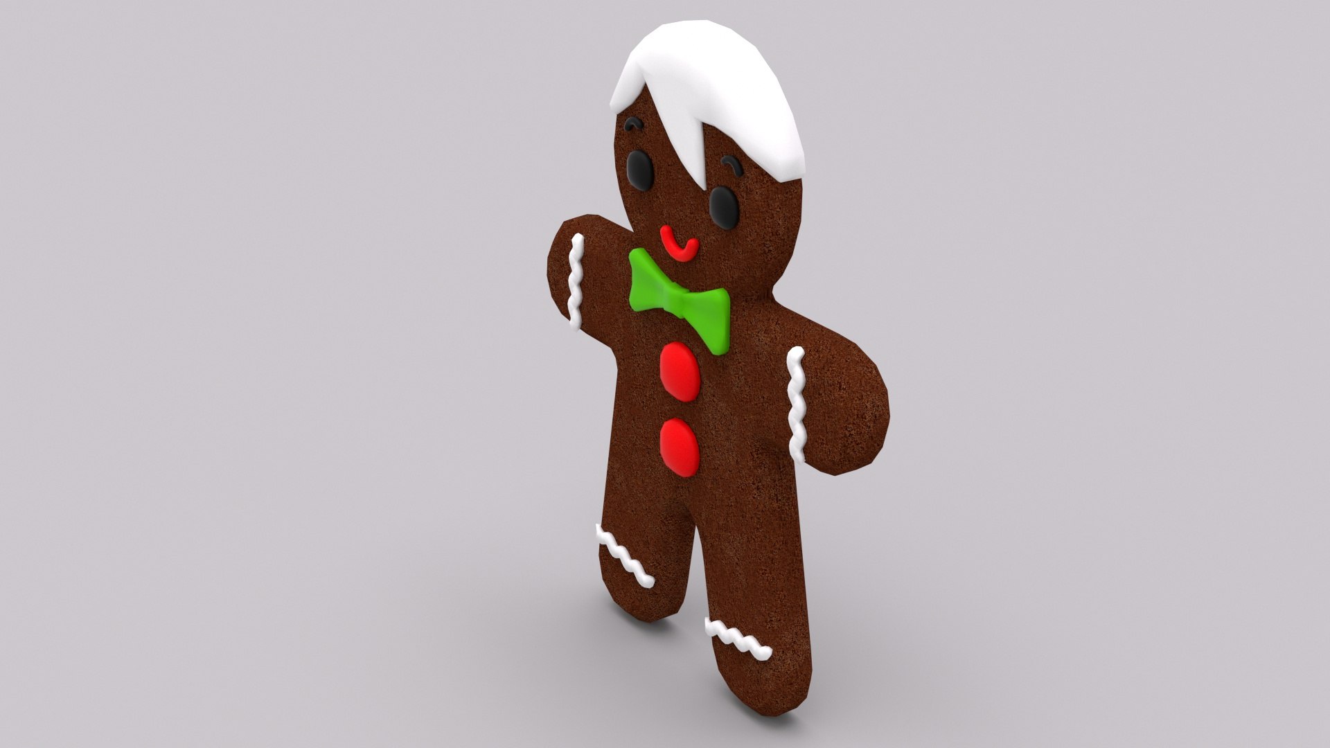 3D Model Gingerbread - TurboSquid 1845734