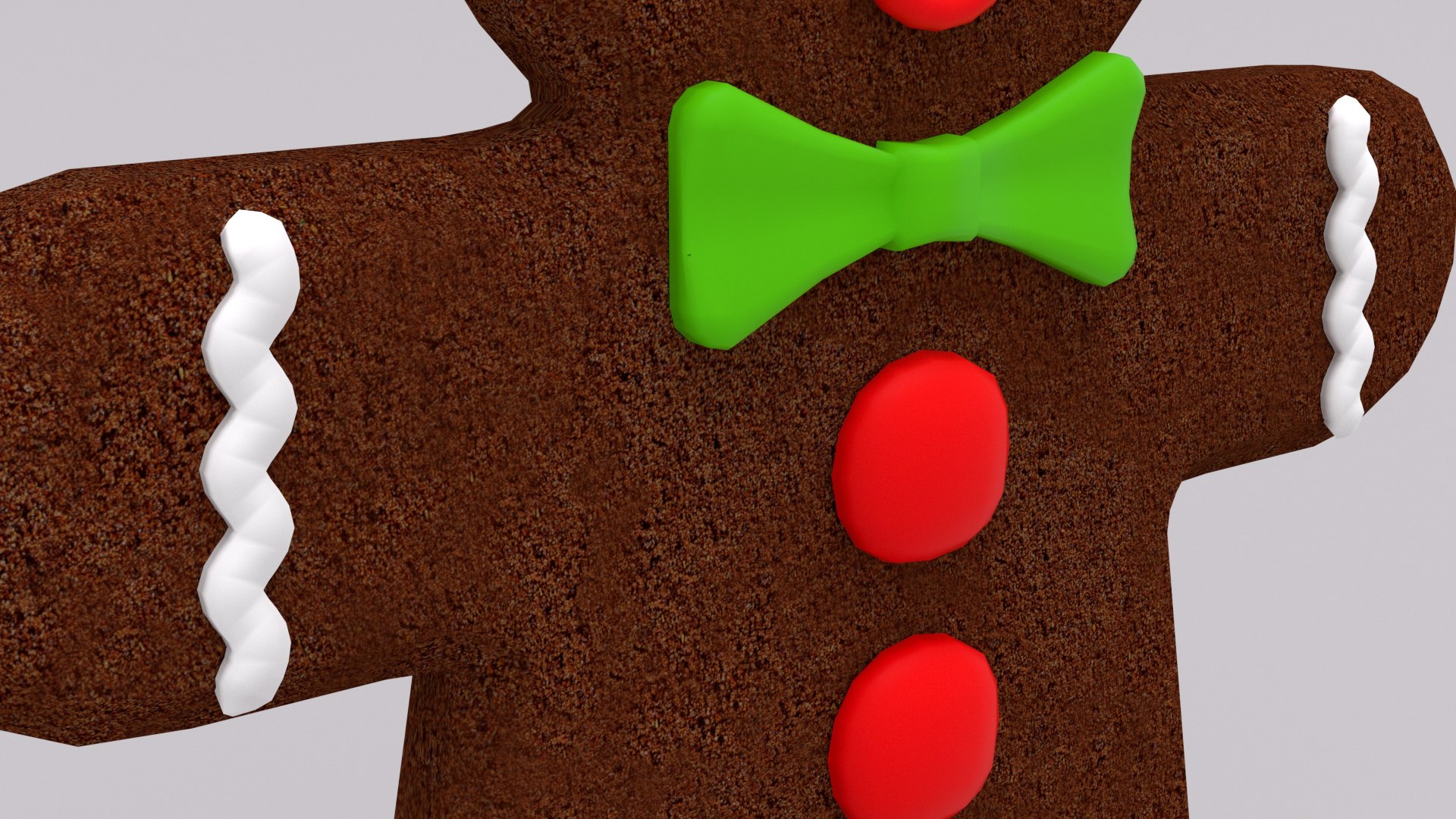 3D Model Gingerbread - TurboSquid 1845734