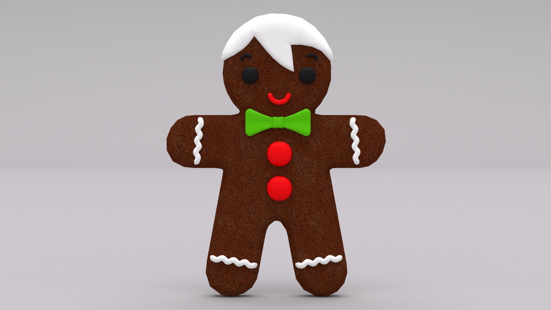 3D Model Gingerbread - TurboSquid 1845734
