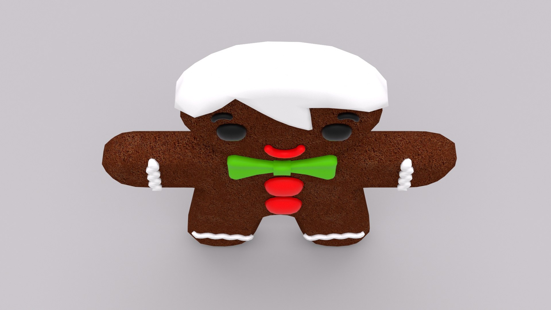 3D Model Gingerbread - TurboSquid 1845734