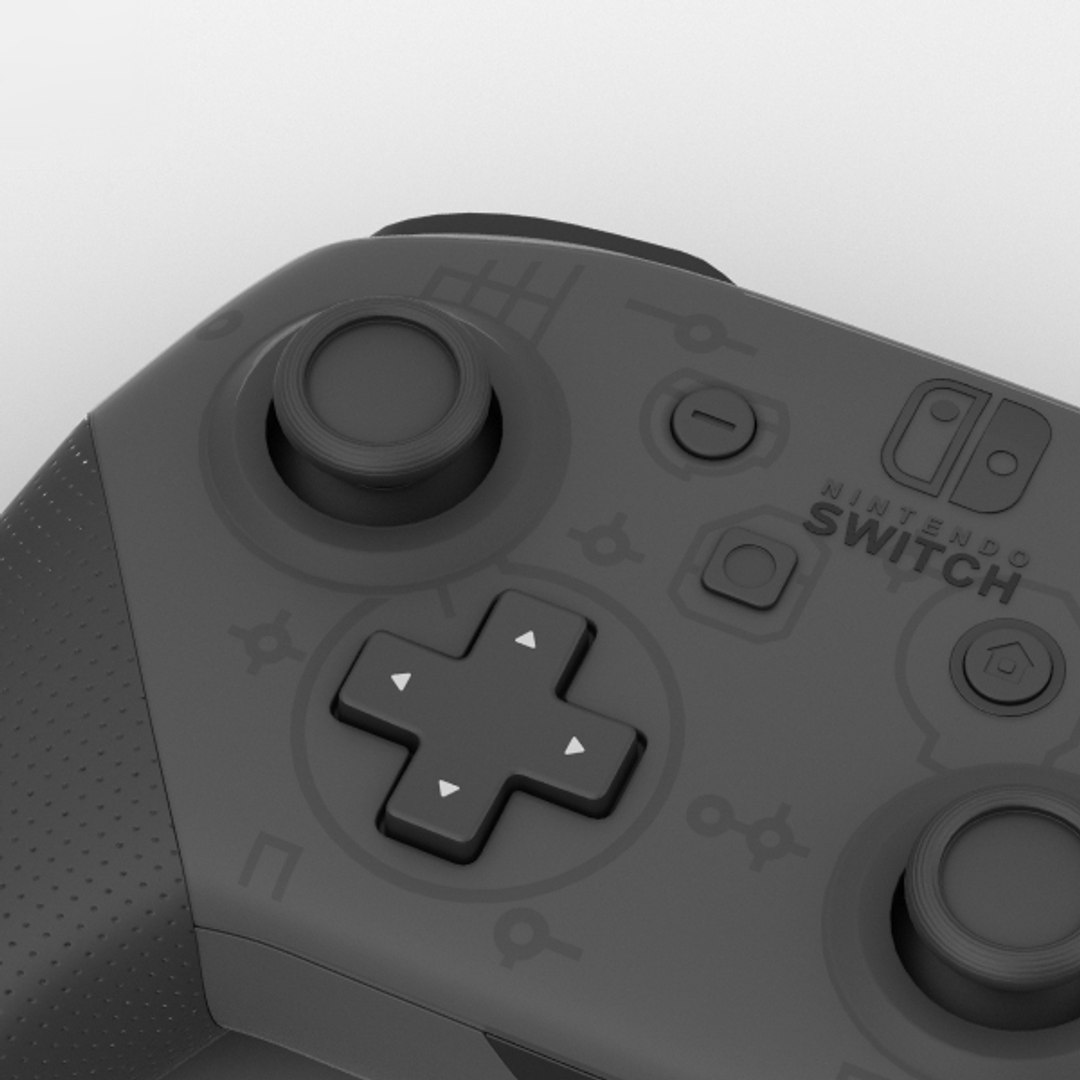 3D Nintendo Switch Pro Model - TurboSquid 1367043