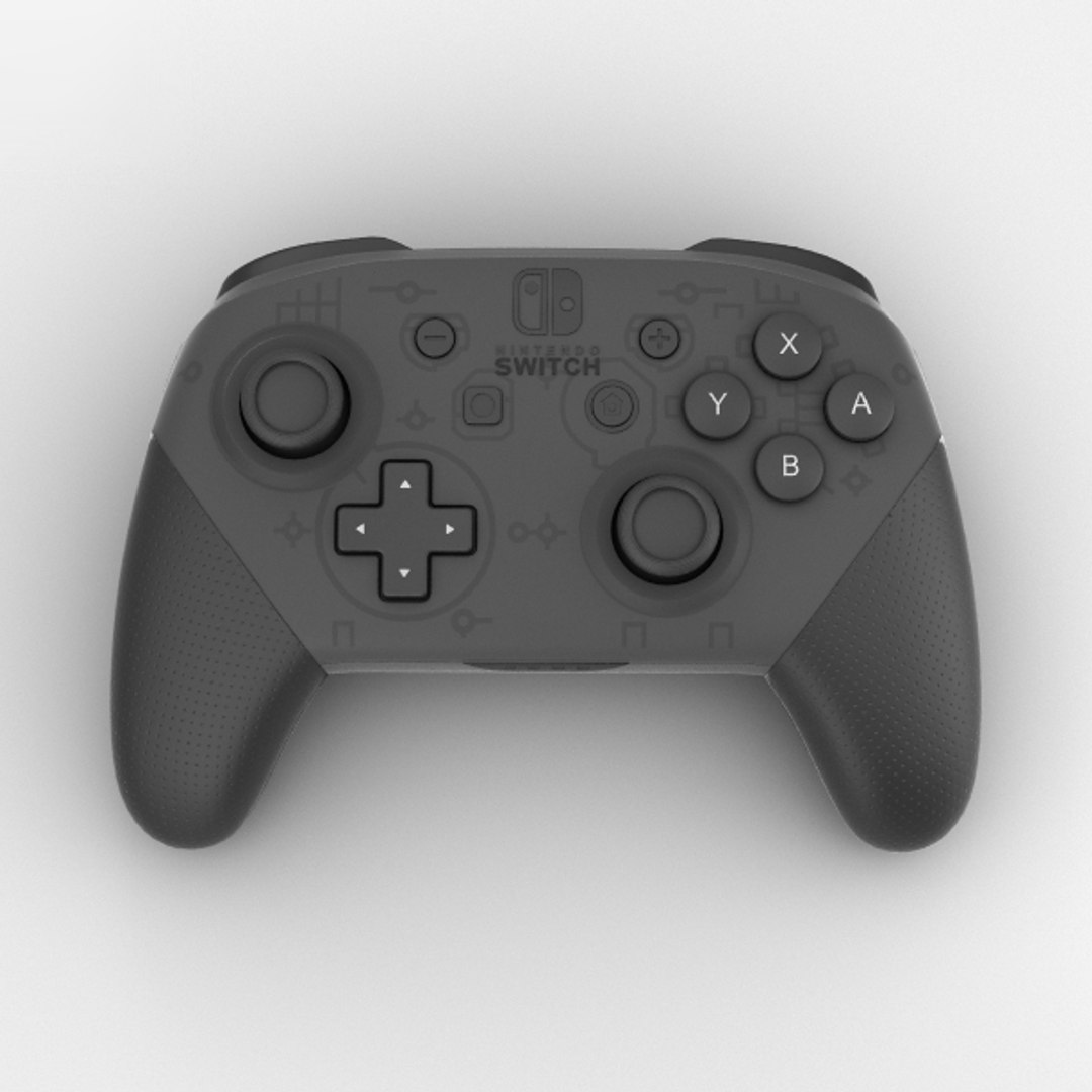 3D Nintendo Switch Pro Model - TurboSquid 1367043