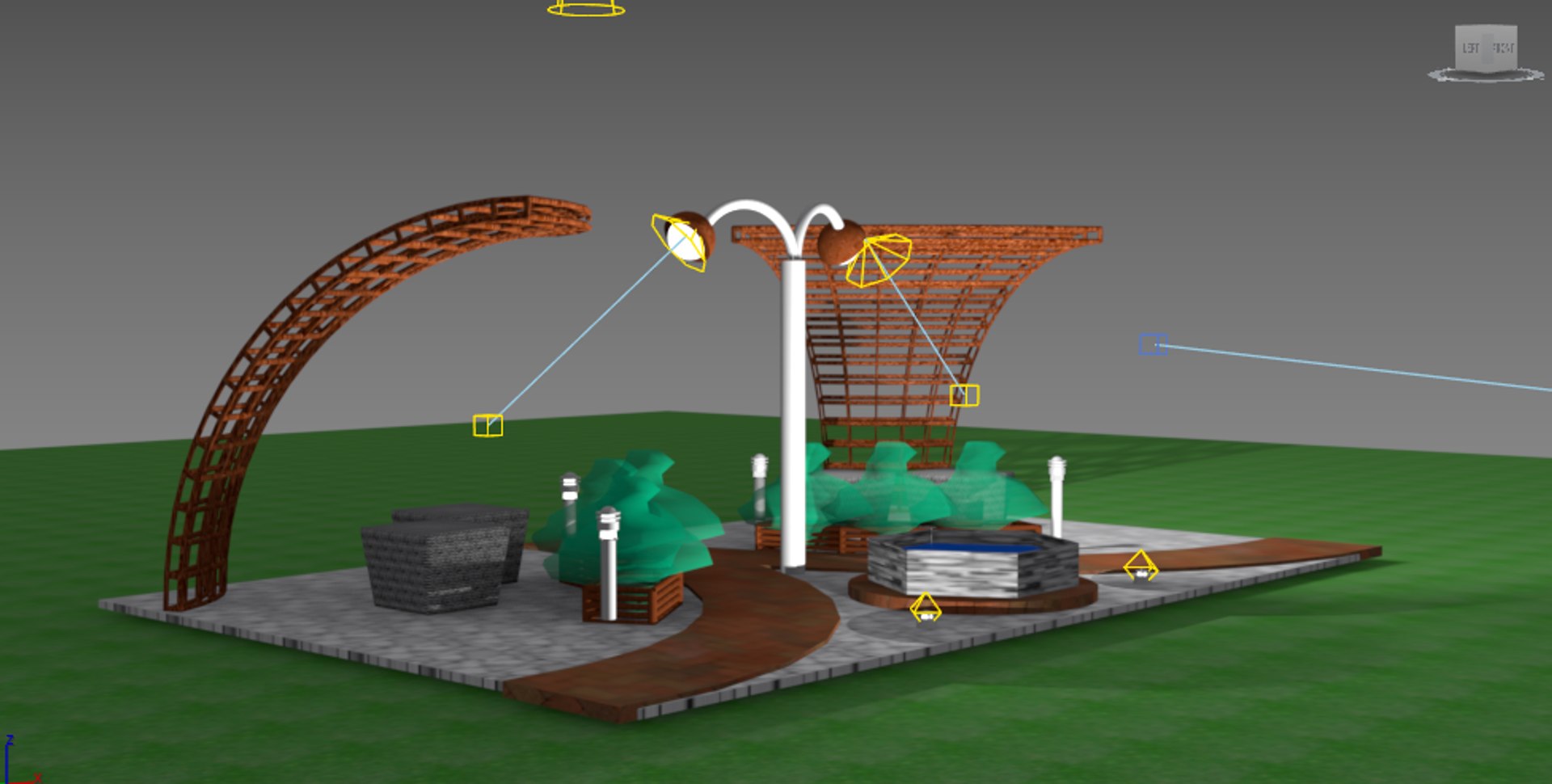 3D Park Model - TurboSquid 1618400