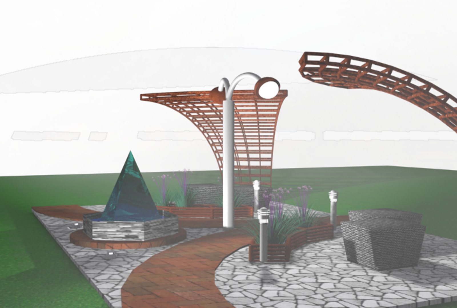 3D Park Model - TurboSquid 1618400
