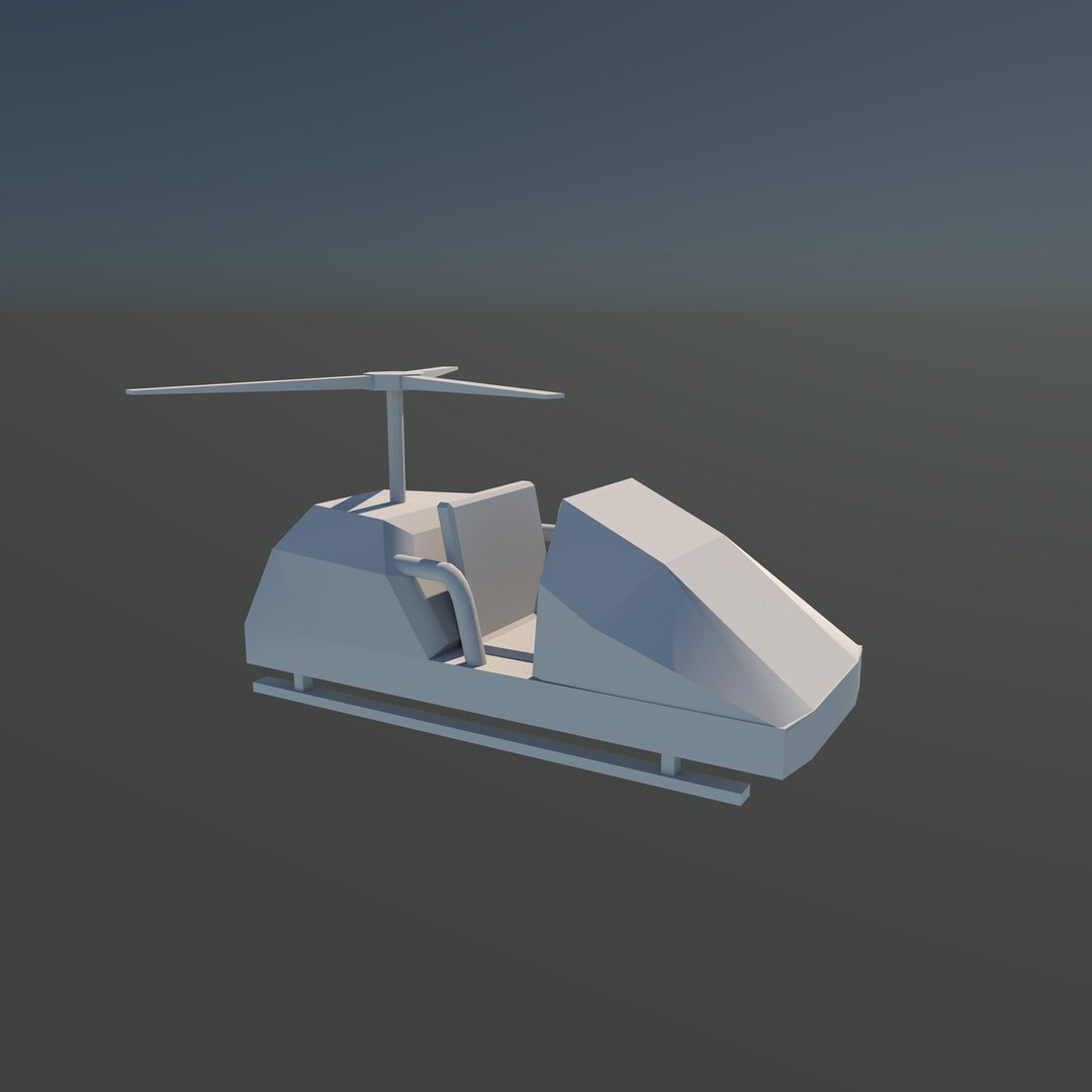 Flying Car Low-poly 3D Model 3D - TurboSquid 2338026