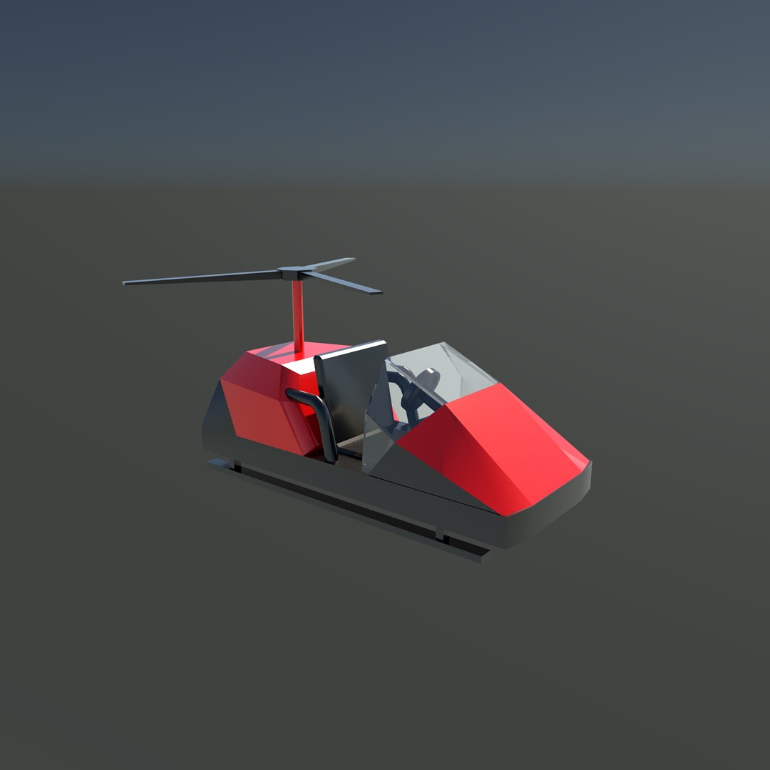 Flying Car Low-poly 3D Model 3D - TurboSquid 2338026