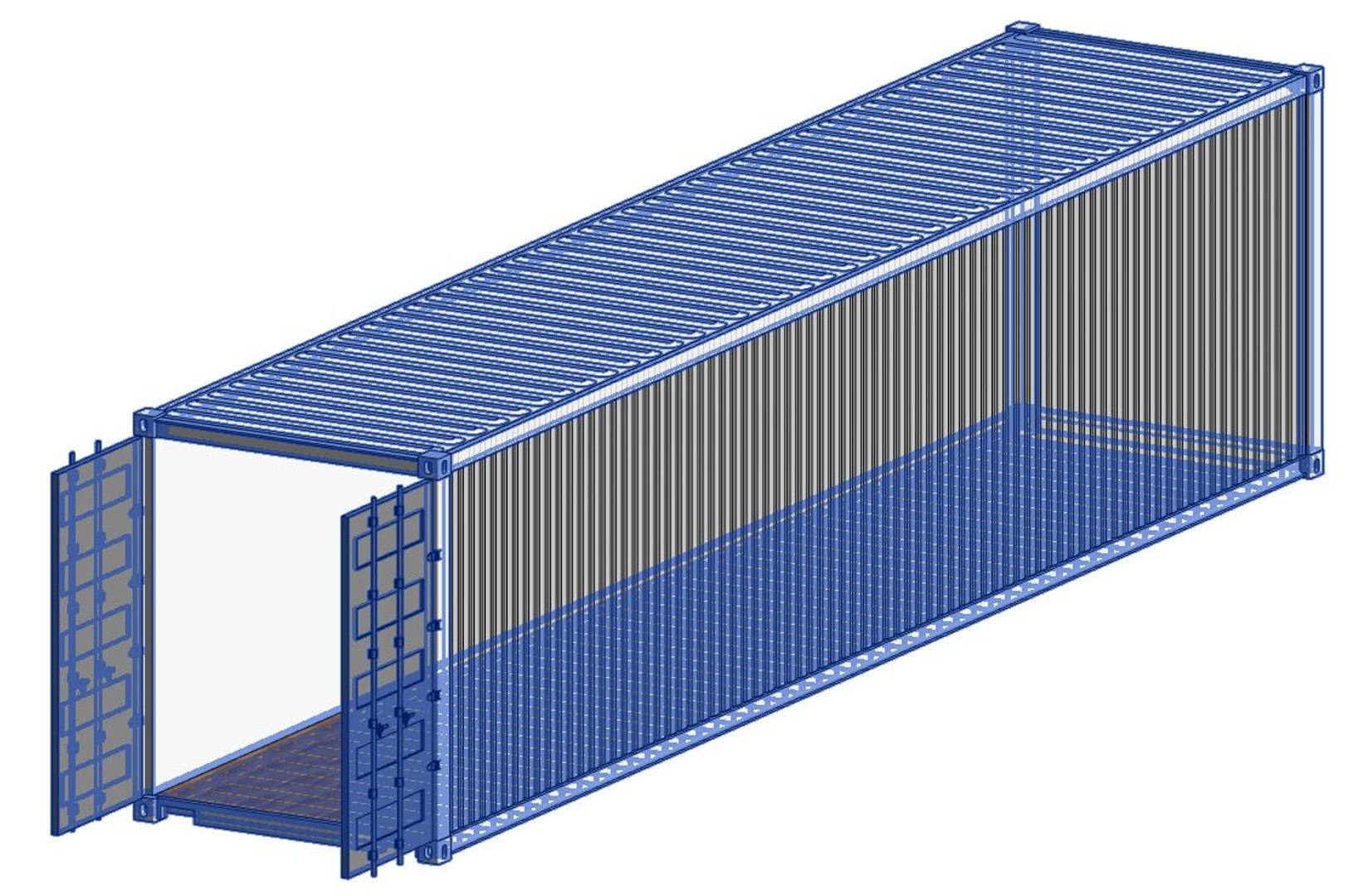 3D Revit Shipping Container Model - TurboSquid 1279066