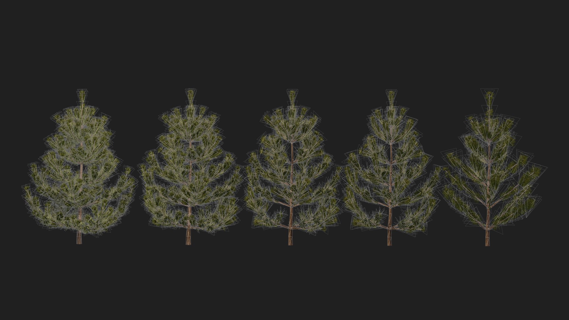 3D Pine Tree Model - TurboSquid 2352854