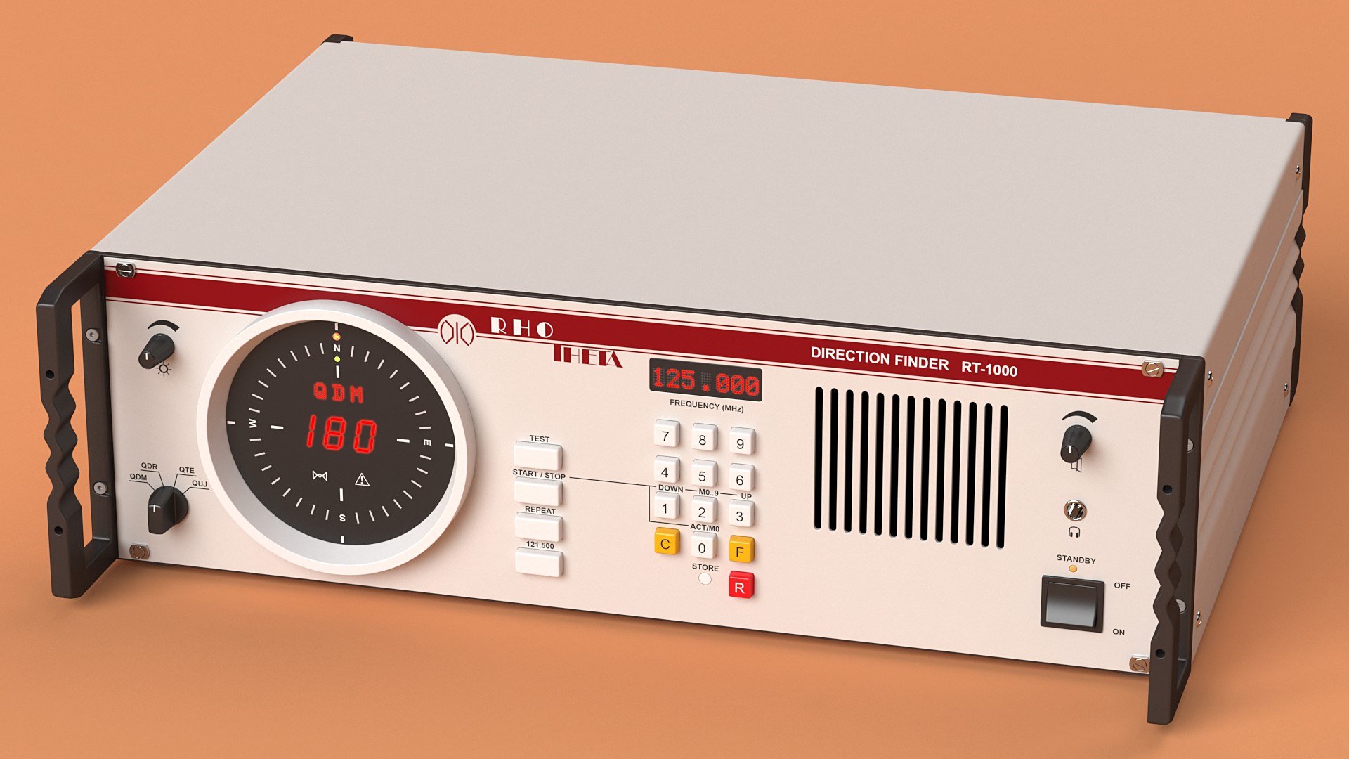 3D rhotheta rt 1000 vhf model - TurboSquid 1636799