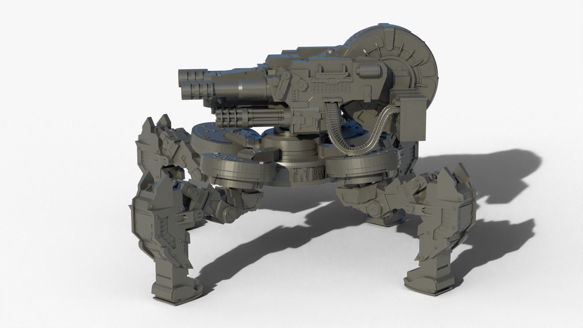 Gun Walker 3D - TurboSquid 2271733