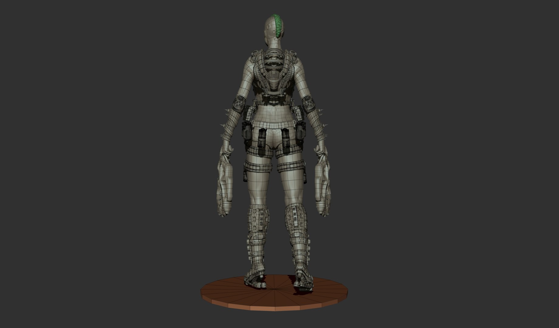 3D Largin - Female Hunter - TurboSquid 1360701