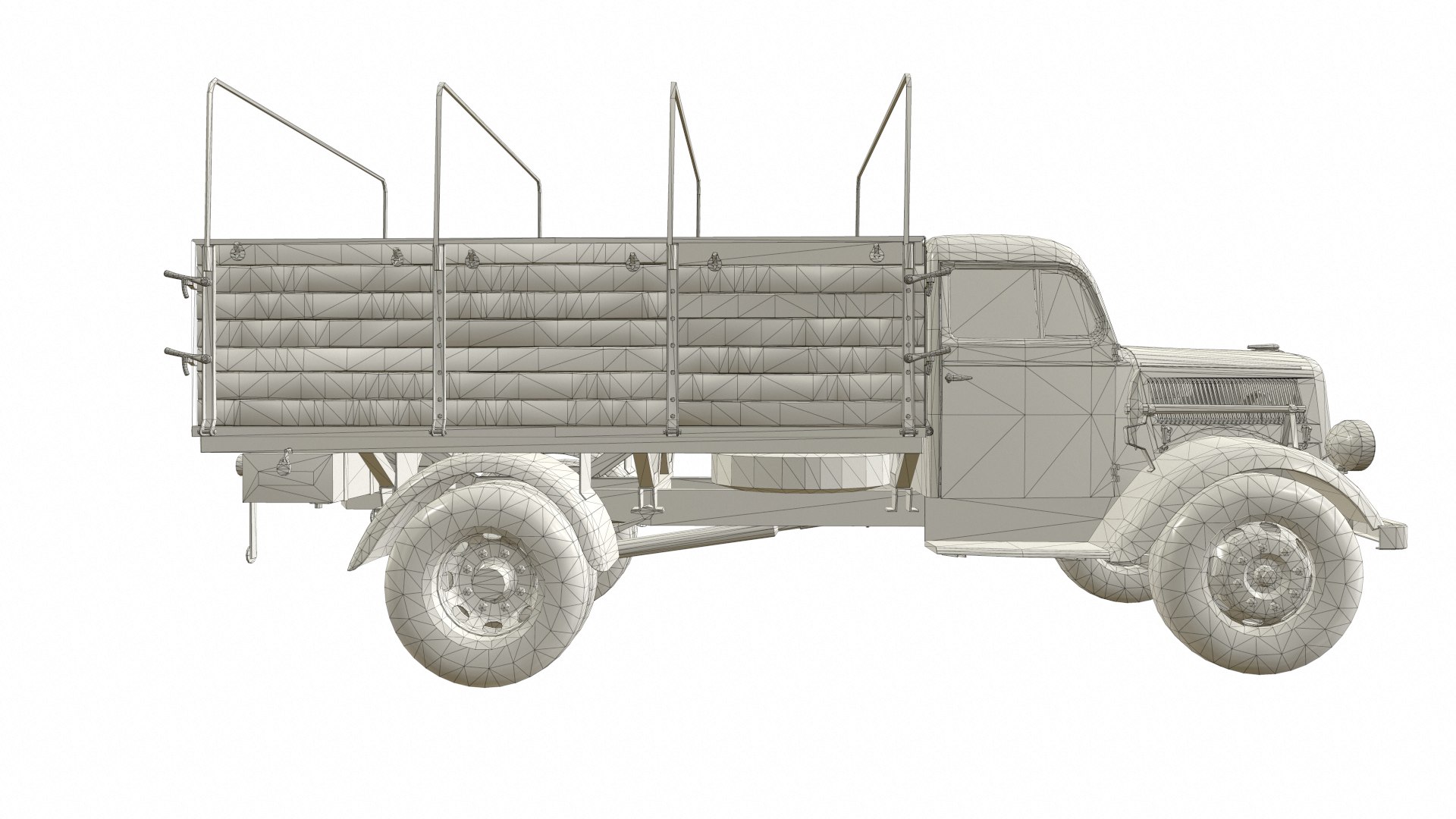 Opel blitz truck 3D - TurboSquid 1596399