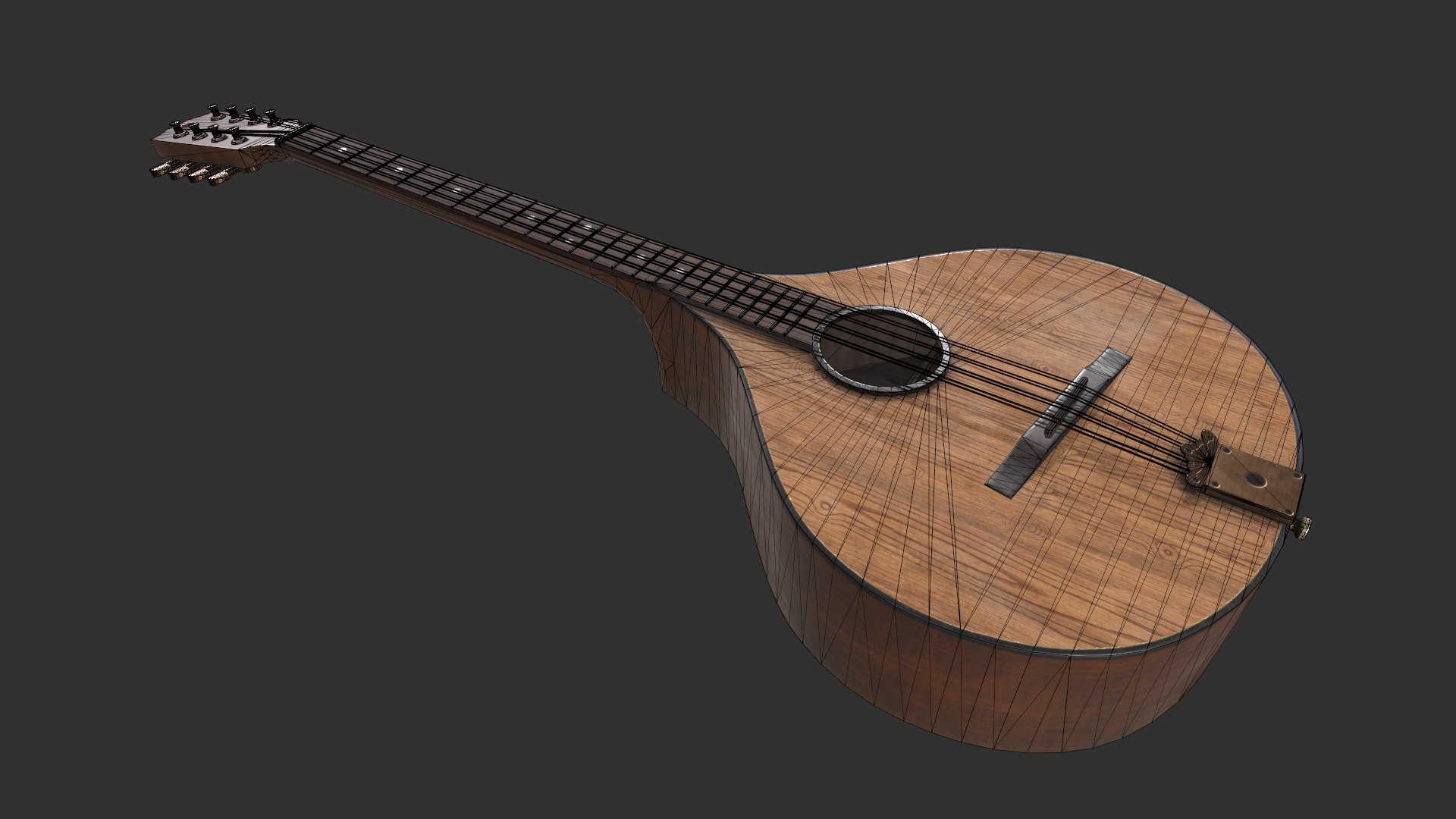 3D Irish Bouzouki Model - TurboSquid 1985342
