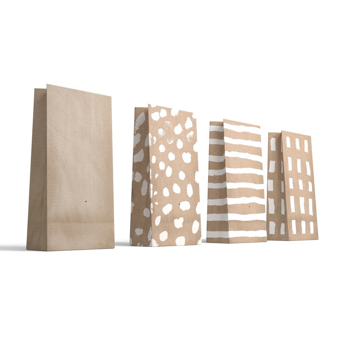 Natural candy bag - 3D model - TurboSquid 1197001