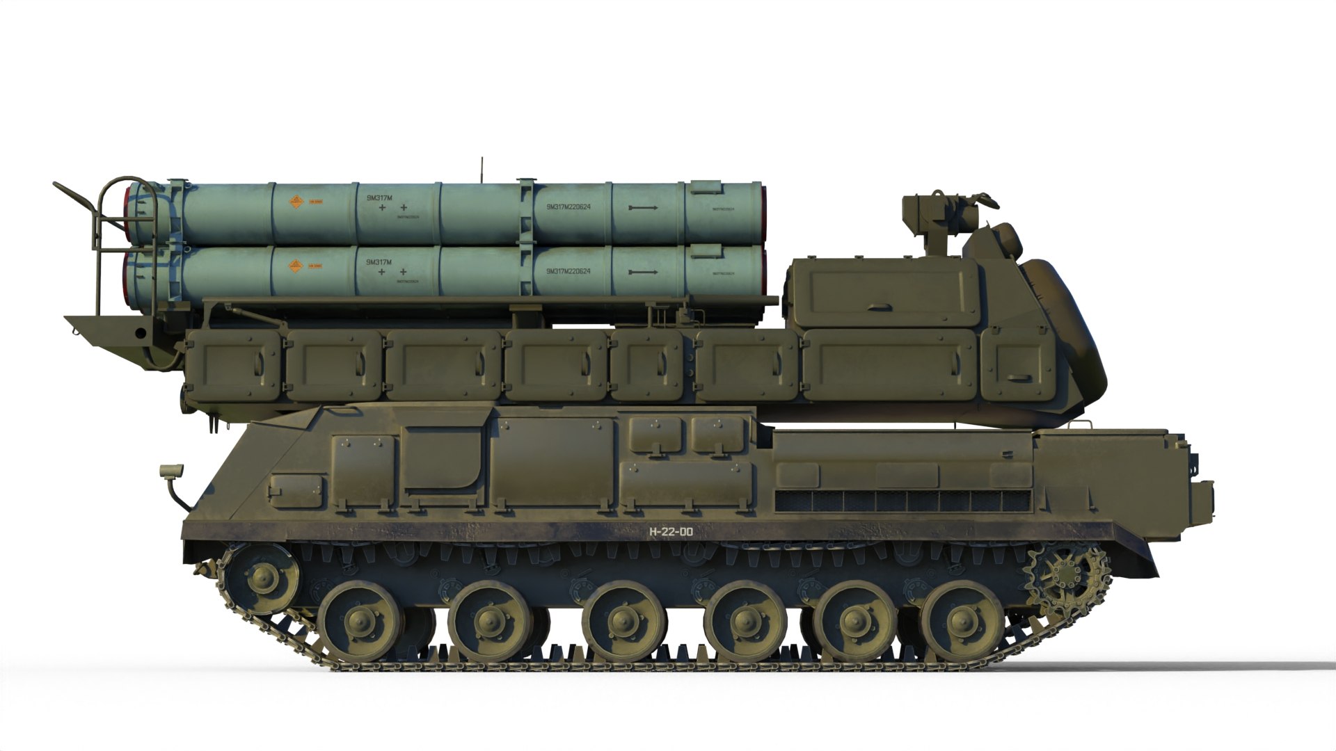 3D Buk M3 SA-17 Viking Missile Systems - TurboSquid 2130462
