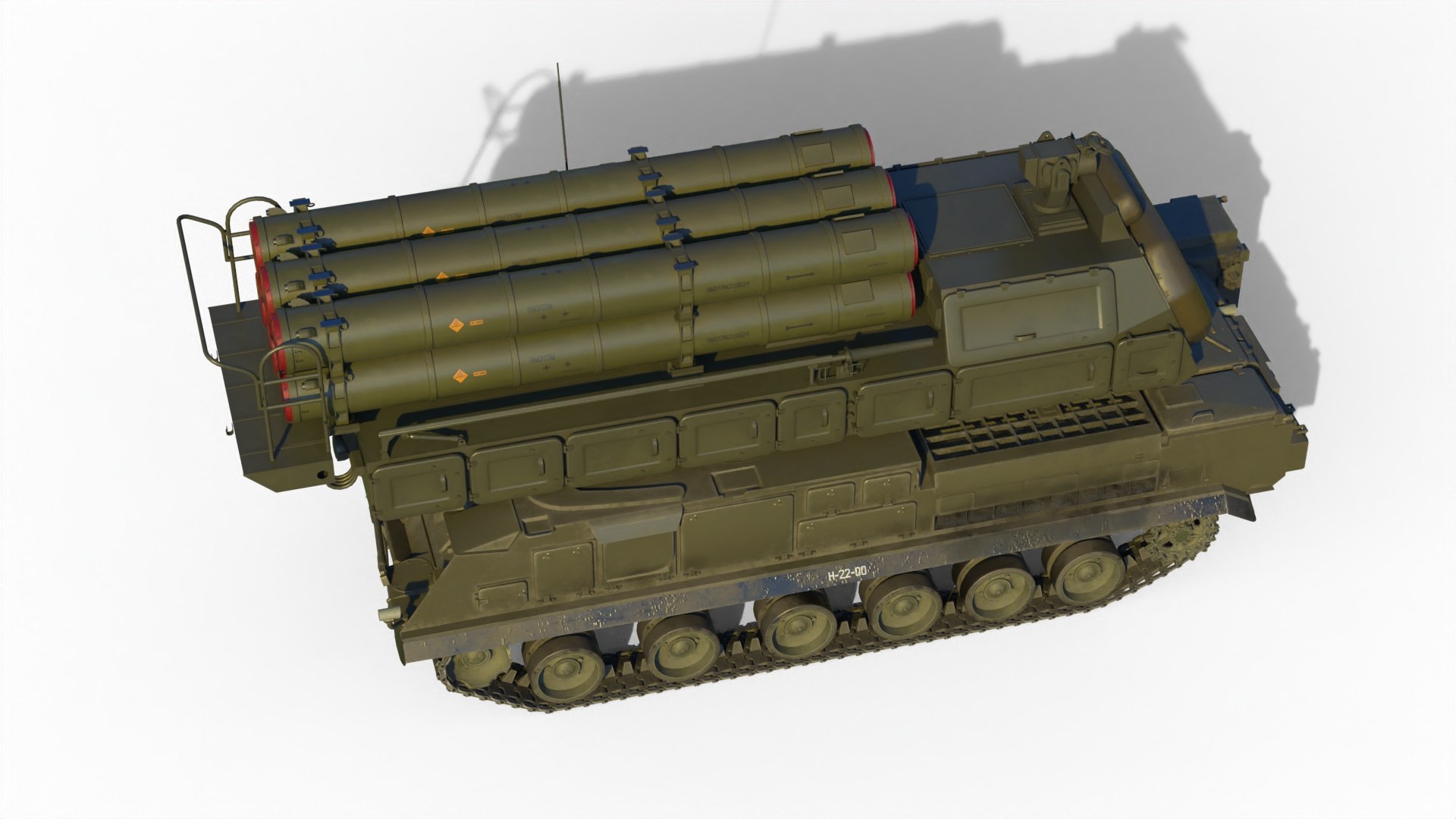 3D Buk M3 SA-17 Viking Missile Systems - TurboSquid 2130462