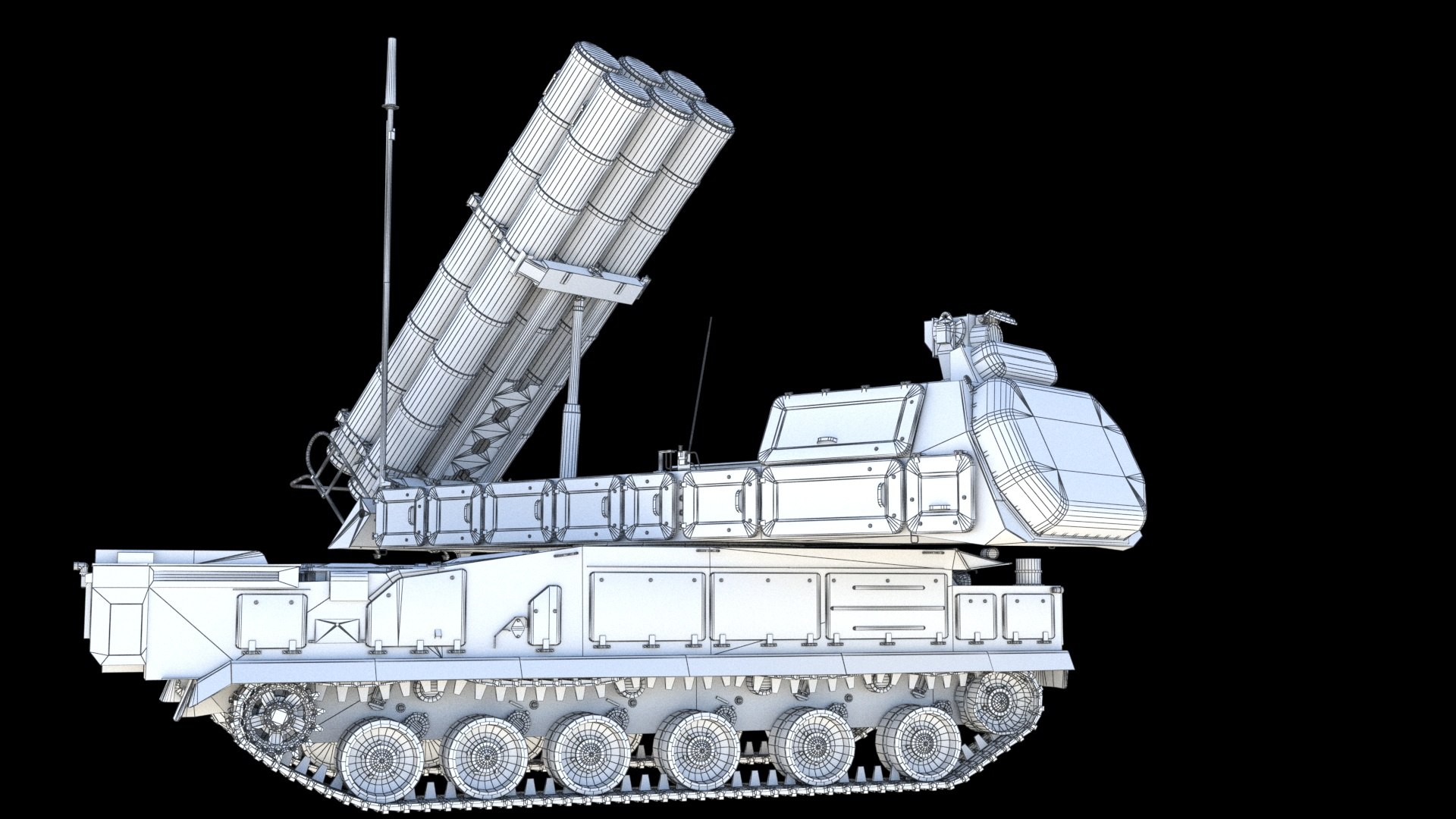 3D Buk M3 SA-17 Viking missile systems - TurboSquid 2130462
