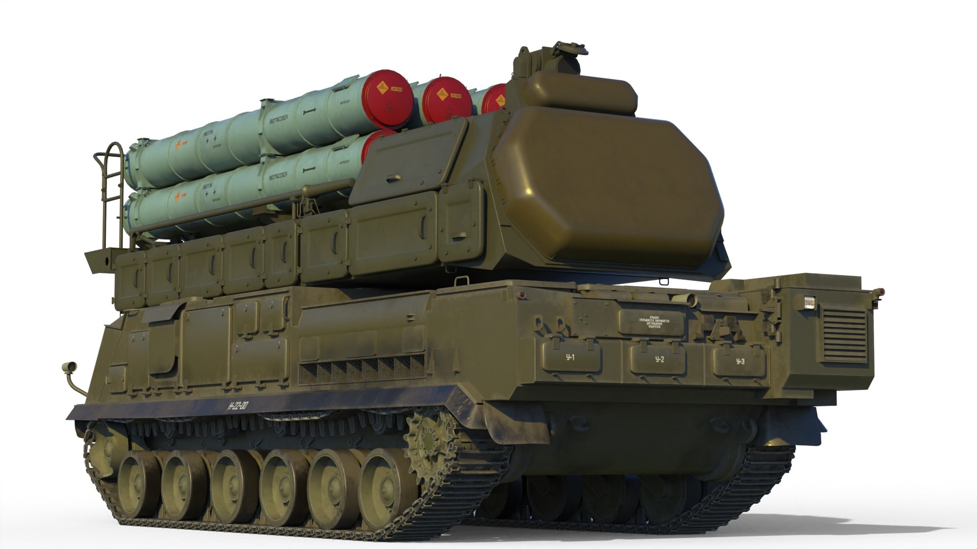 3D Buk M3 SA-17 Viking Missile Systems - TurboSquid 2130462