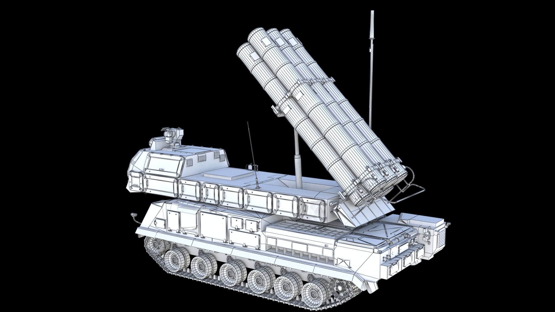 3D Buk M3 SA-17 Viking missile systems - TurboSquid 2130462