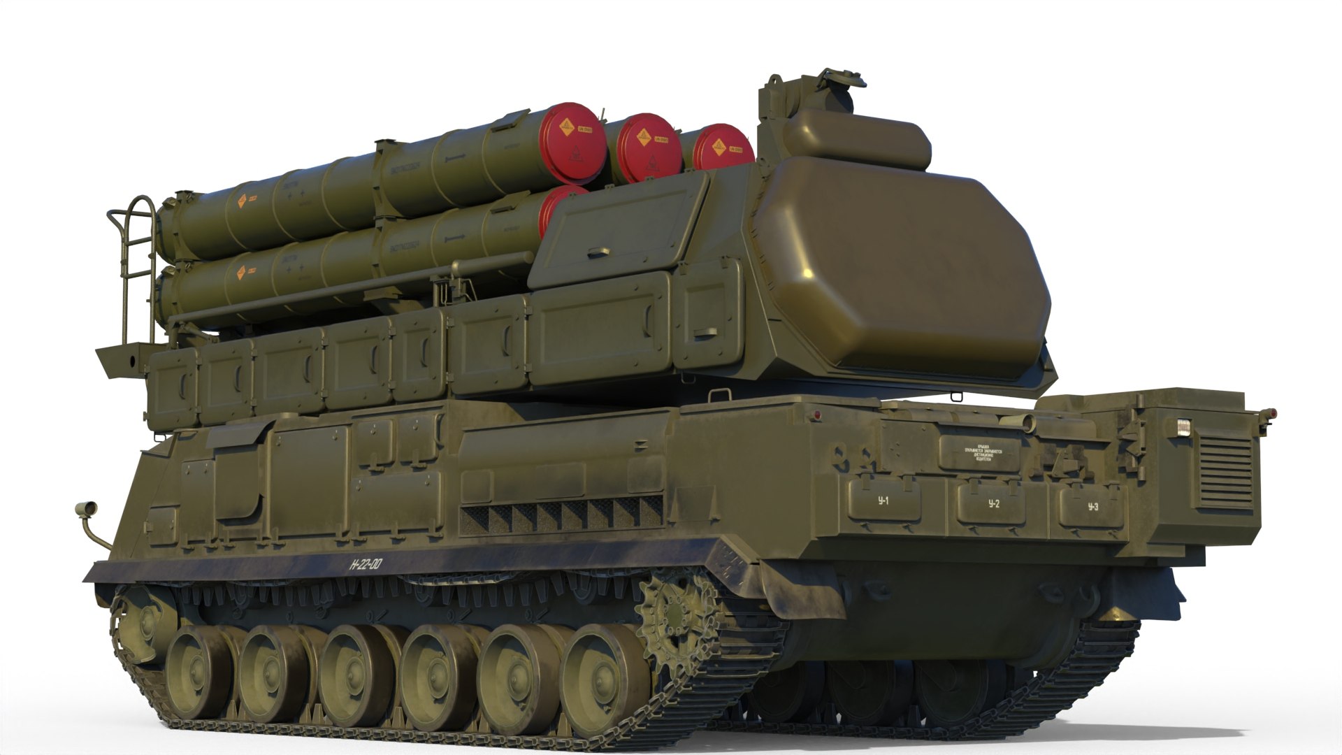 3D Buk M3 SA-17 Viking Missile Systems - TurboSquid 2130462
