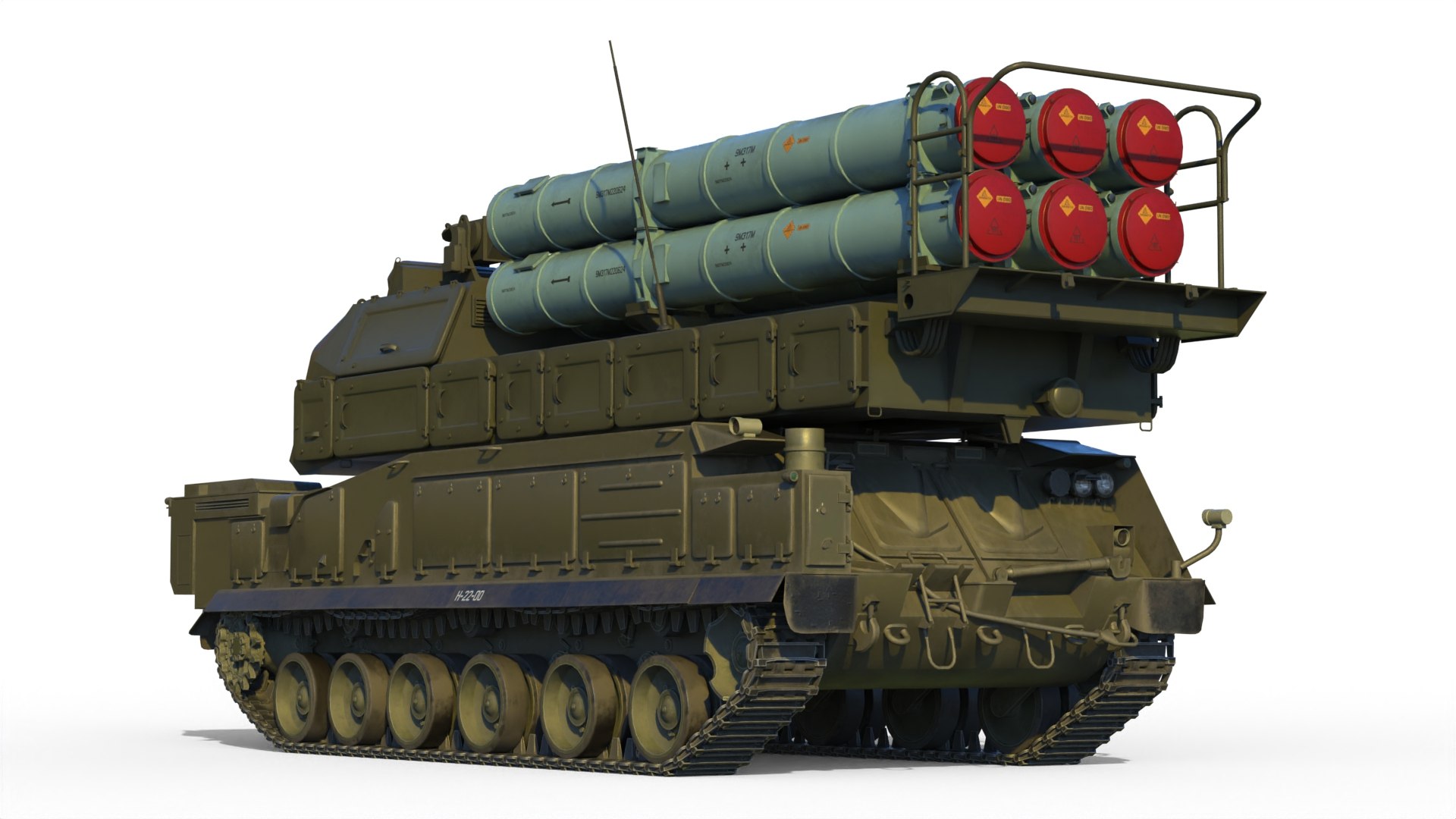3D Buk M3 SA-17 Viking Missile Systems - TurboSquid 2130462