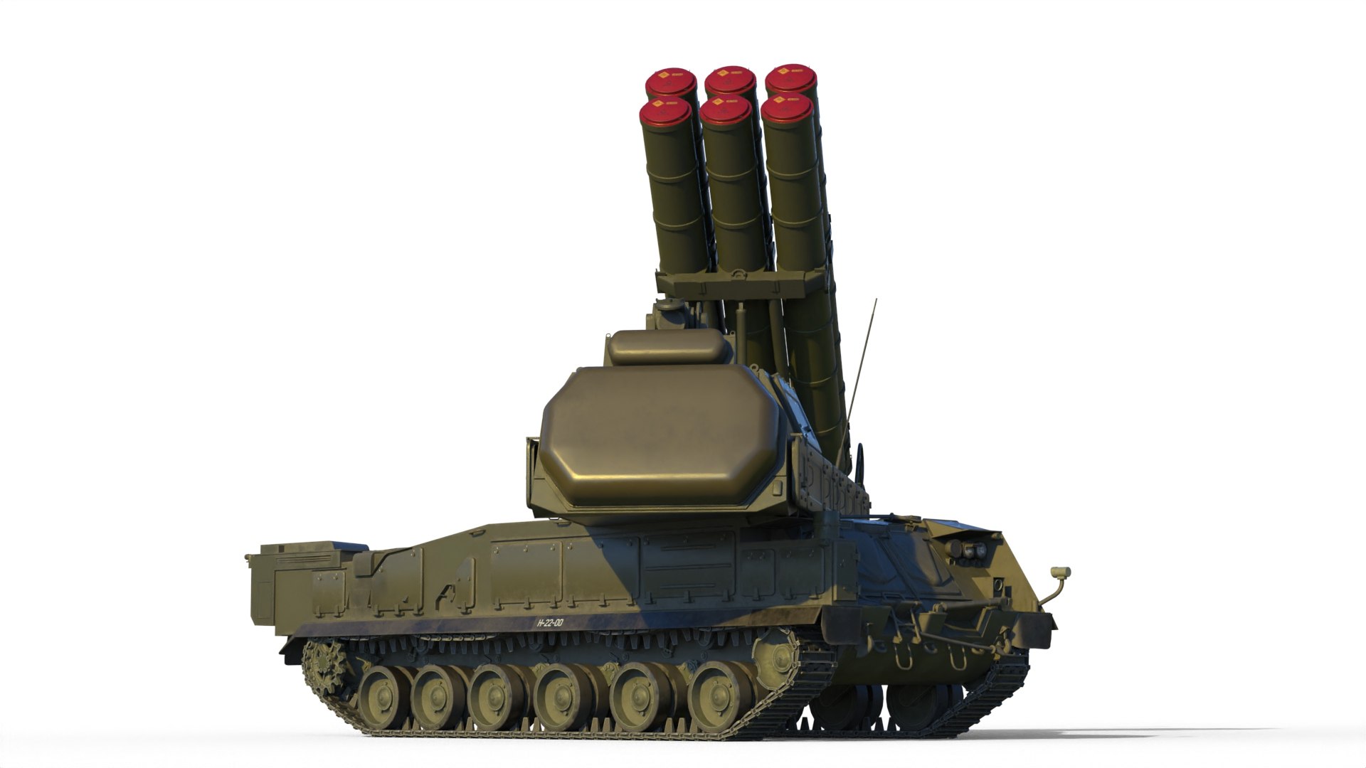 3D Buk M3 SA-17 Viking missile systems - TurboSquid 2130462