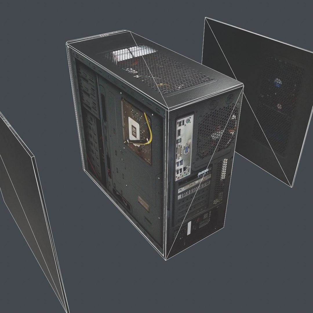 3D Computer Desktop Pc Model - TurboSquid 1387380