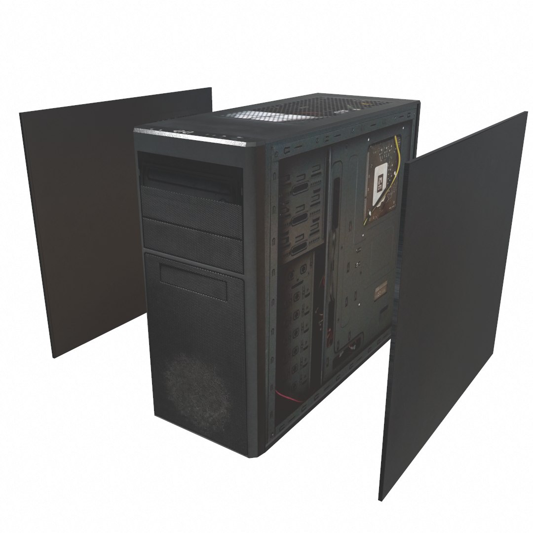 3D Computer Desktop Pc Model - TurboSquid 1387380