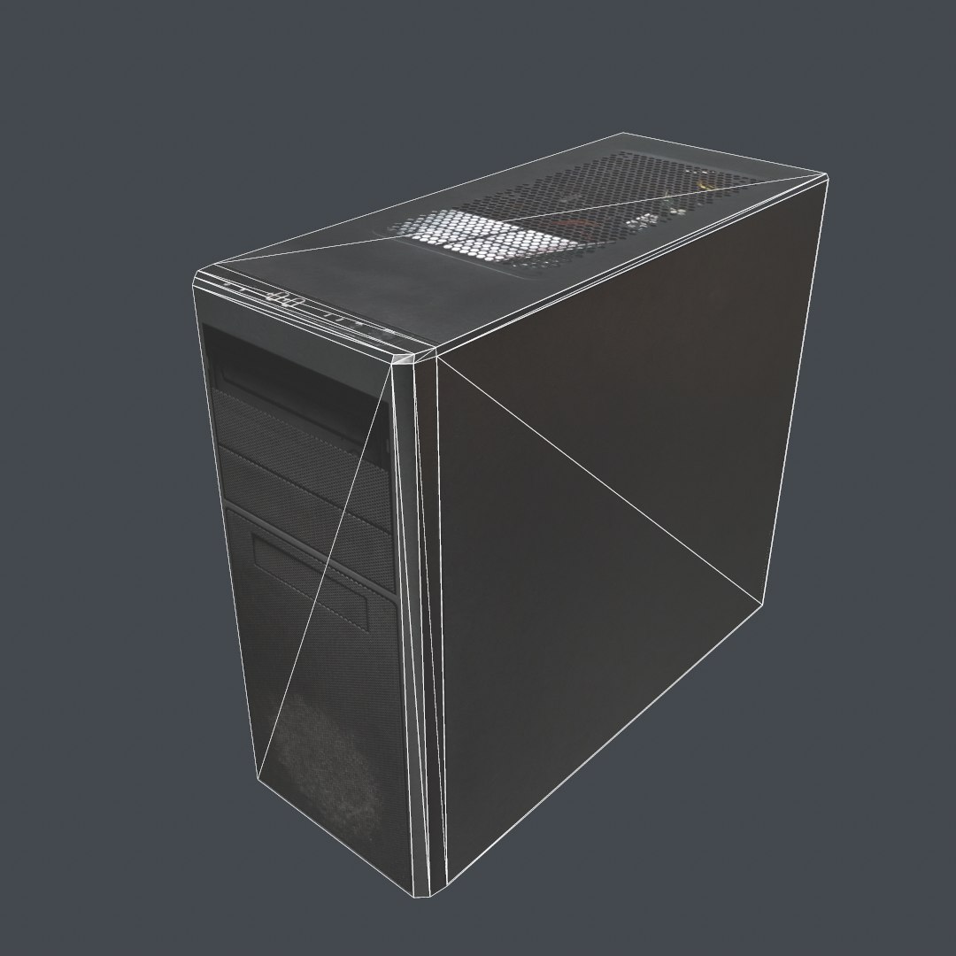 3D Computer Desktop Pc Model - TurboSquid 1387380