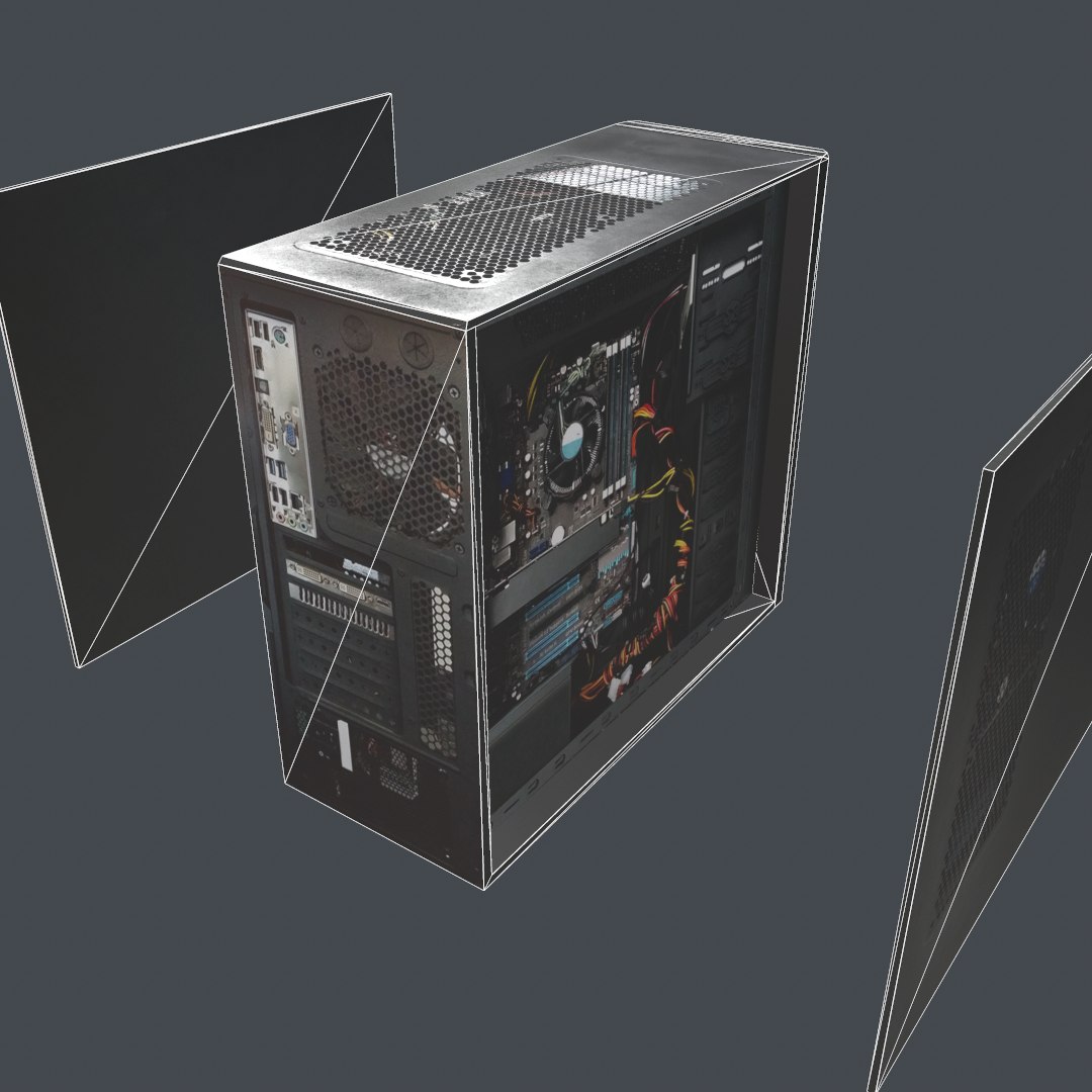 3D Computer Desktop Pc Model - TurboSquid 1387380