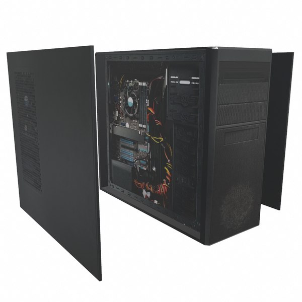 3D computer desktop pc model - TurboSquid 1387380