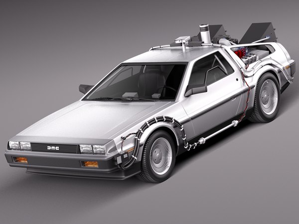 Delorean Time Machine 3D Models for Download | TurboSquid