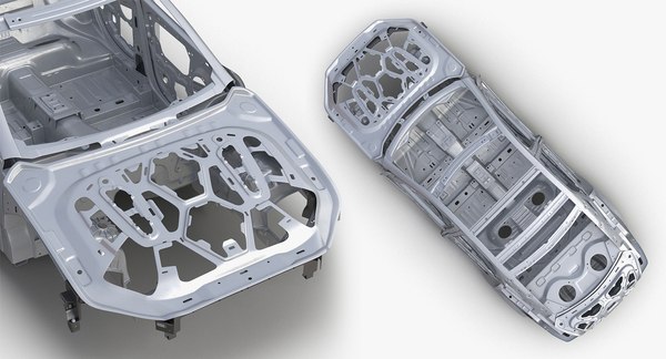 3D car frames rigged s model - TurboSquid 1214502