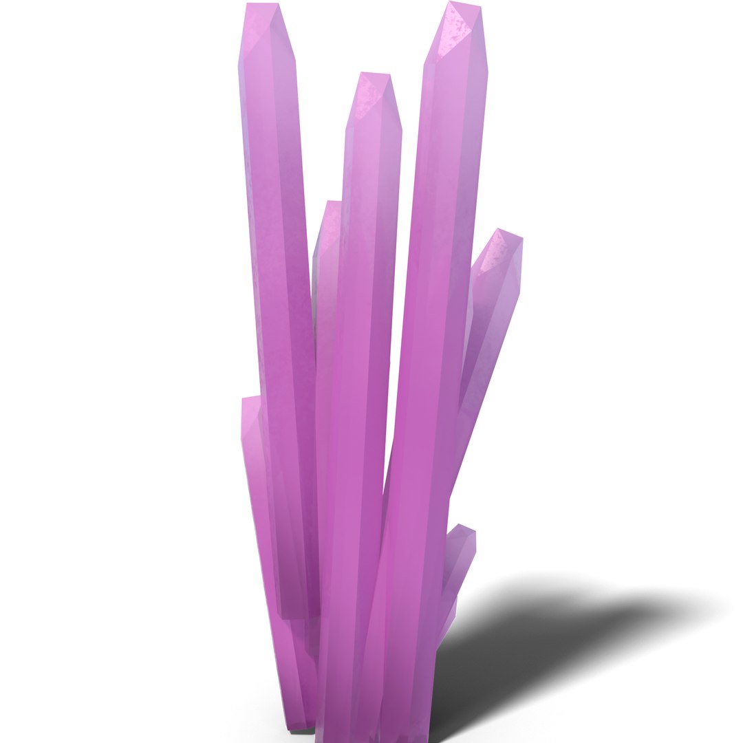 Pink Crystal 3D - TurboSquid 2090778