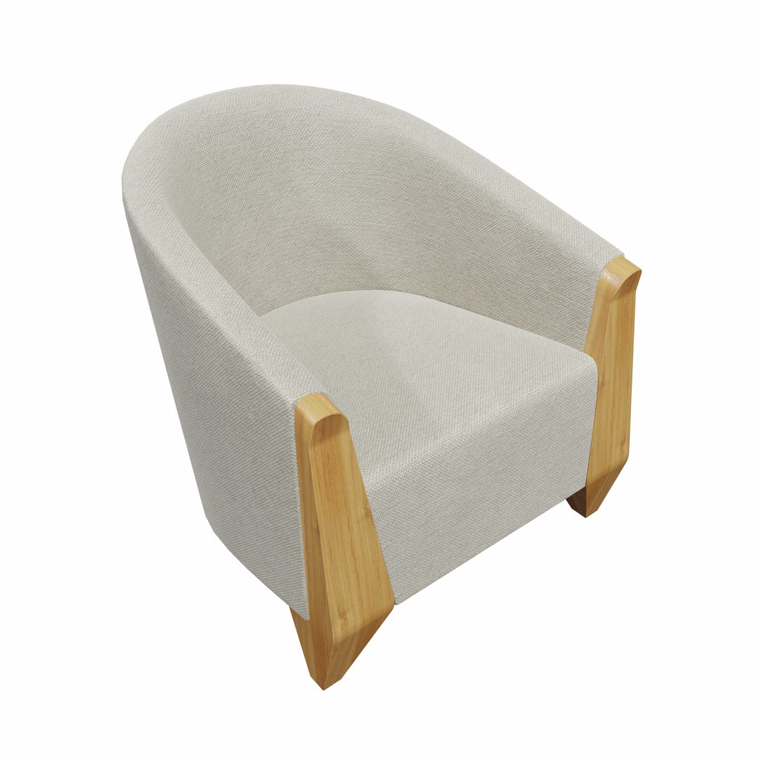 Armchair Arm Chair 3D Model - TurboSquid 1584802
