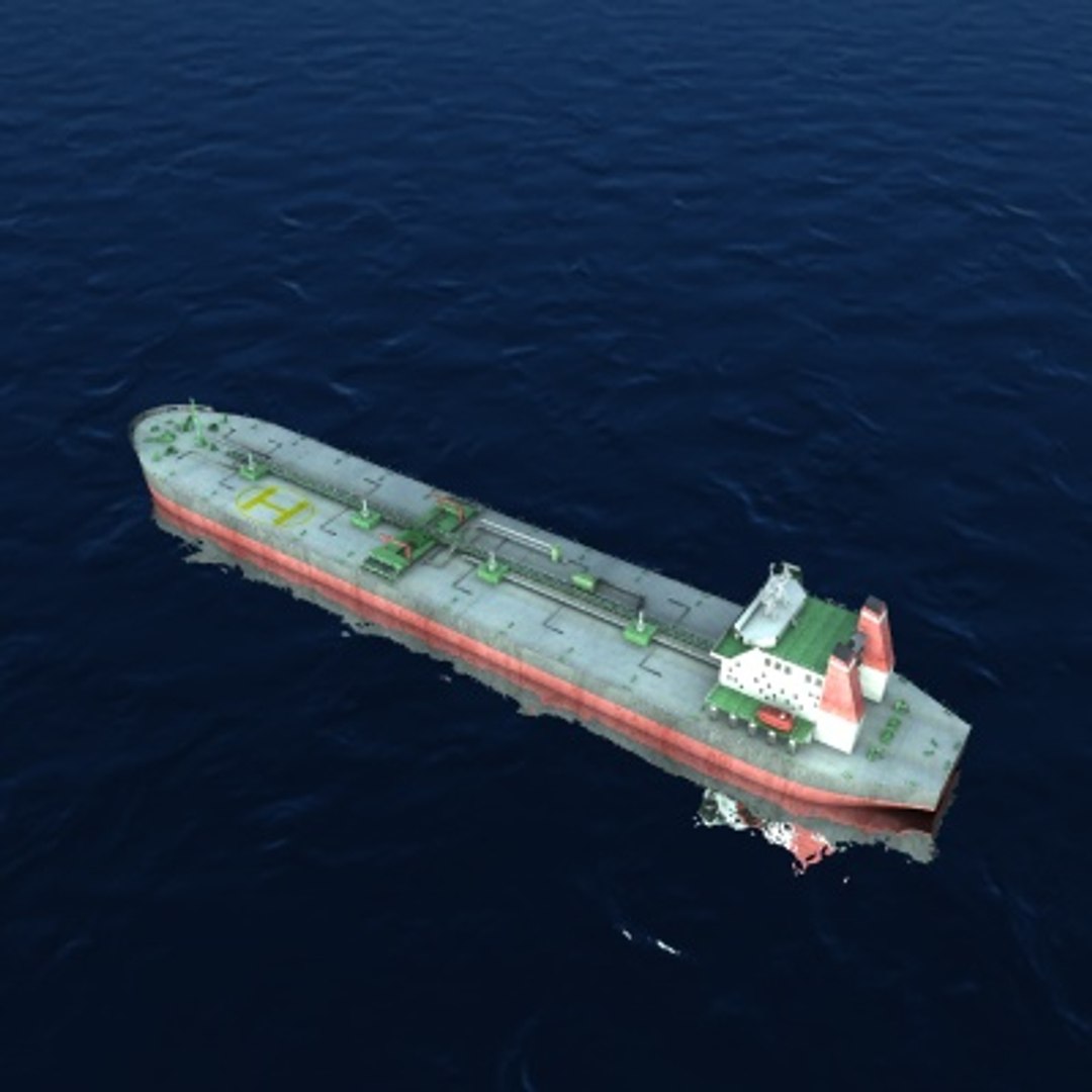 supertanker tanker super 3d model