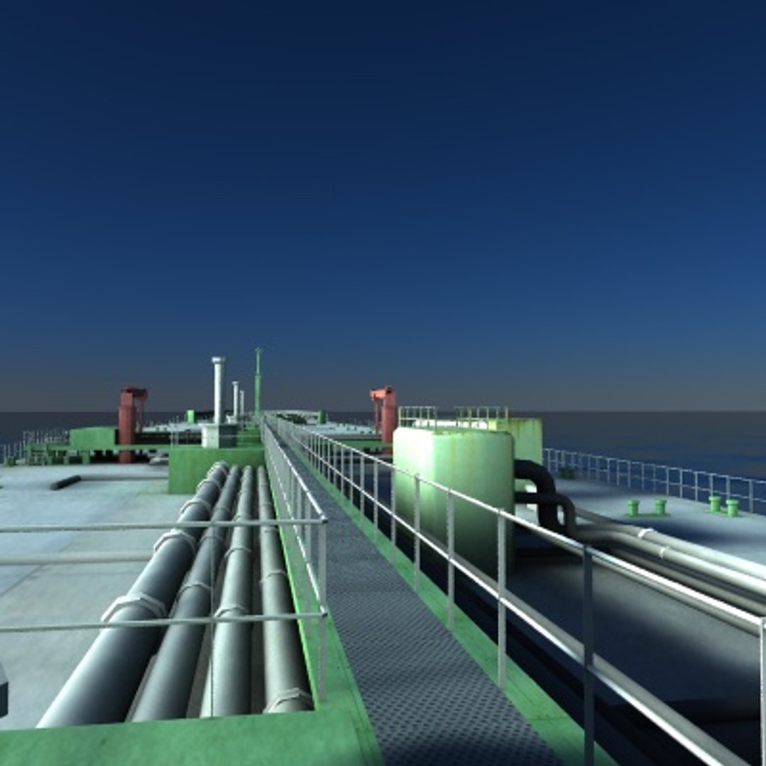 supertanker tanker super 3d model